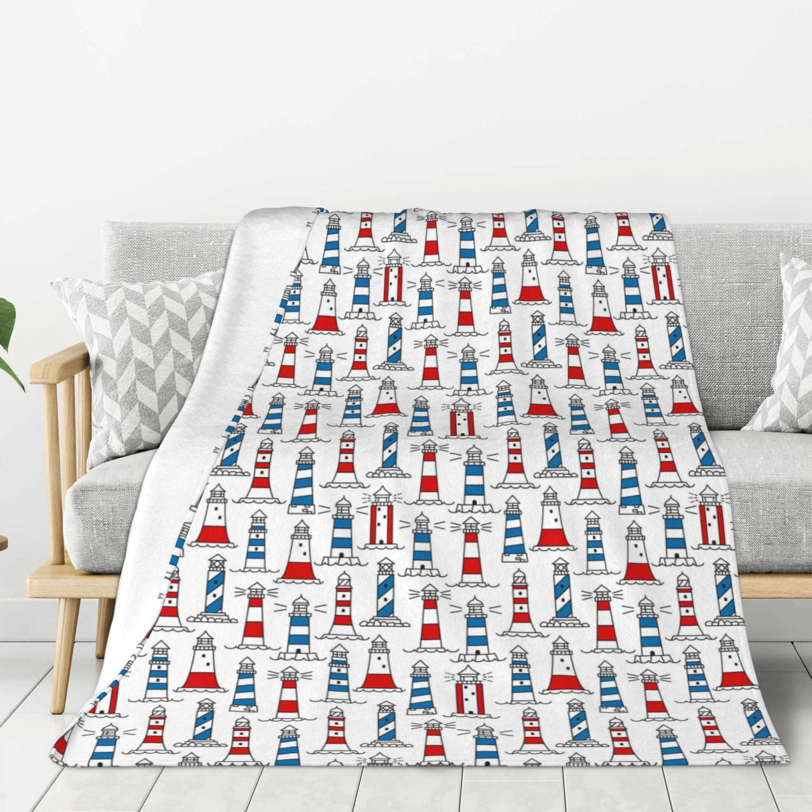 Sigee Lighthouse And Beacon for Flannel Blanket - Ultra-Soft, Warm and ...