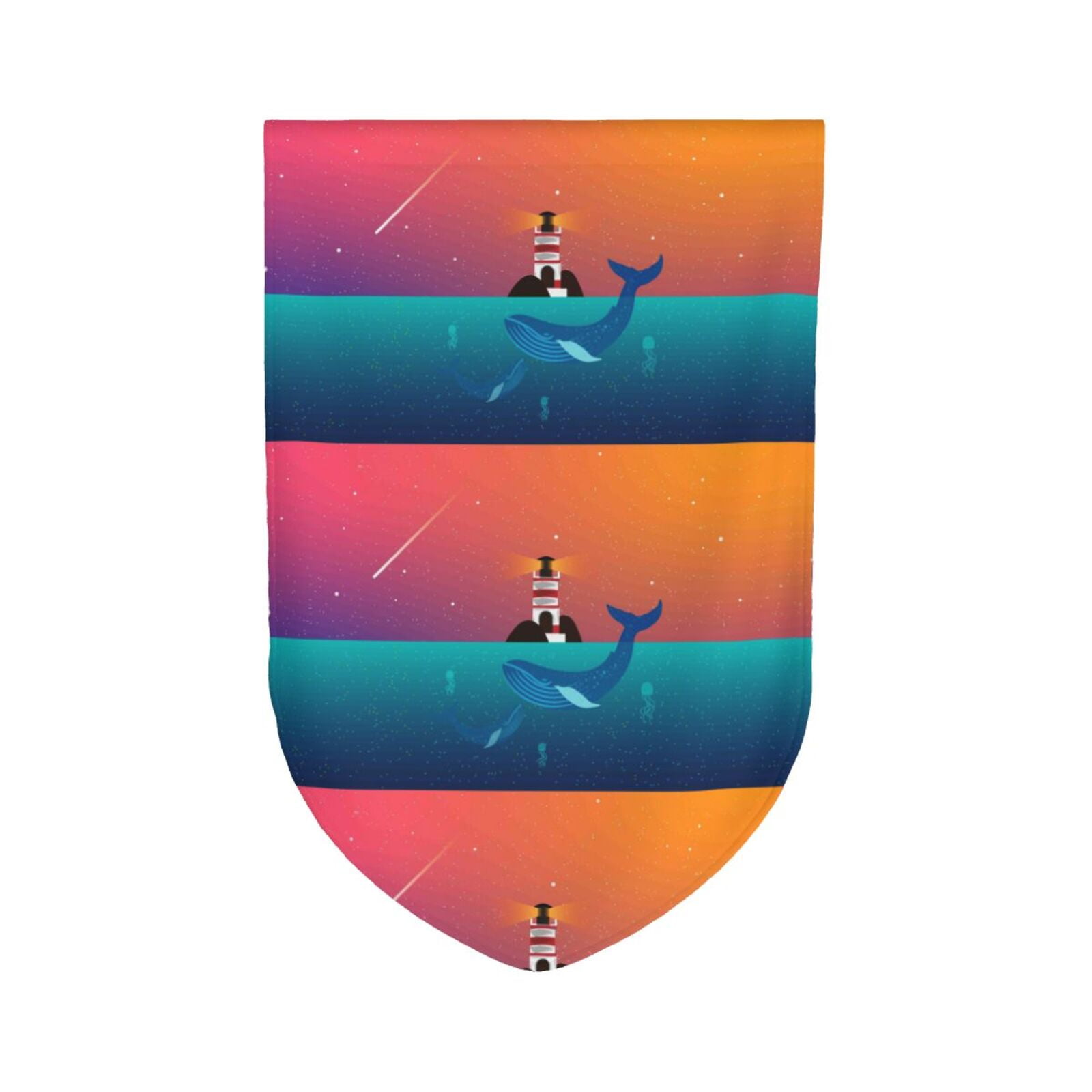 Sigee Lighthouse and Whale Printed Flag12.5 * 18in Outdoor Yard Flags ...