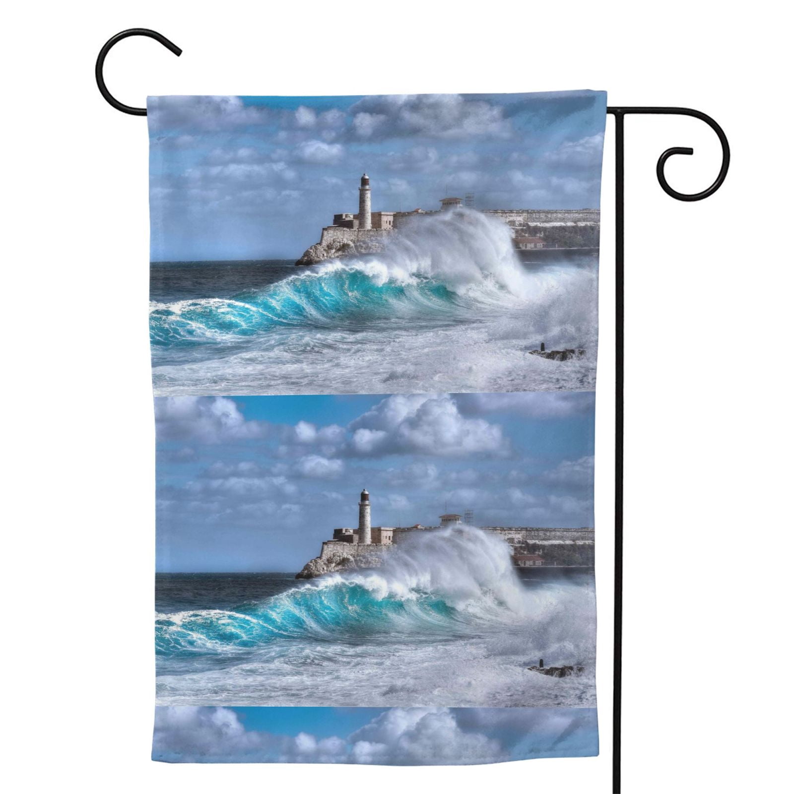Sigee Lighthouse in Havana for Live Happy Decorative Small Garden Flag ...