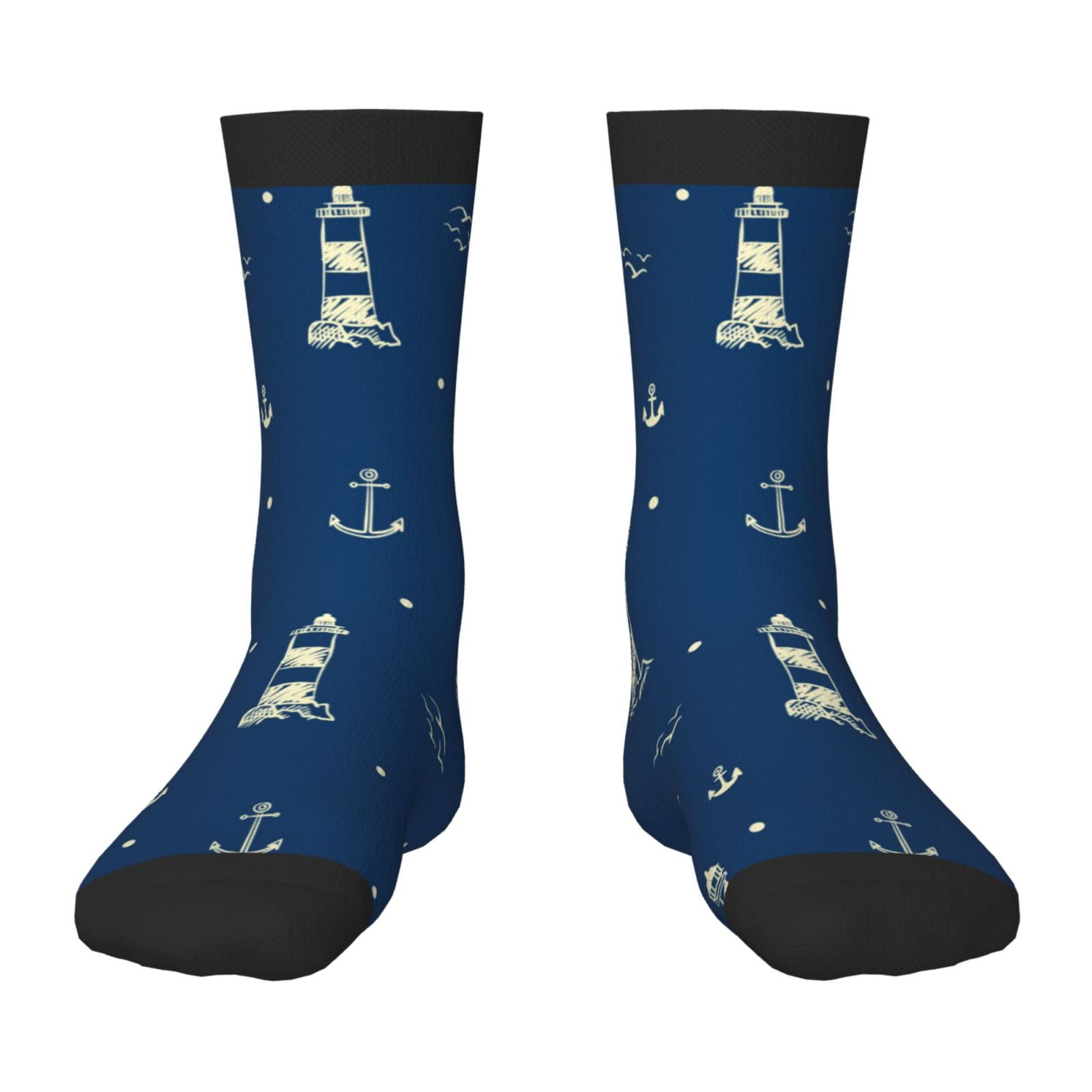 Sigee Lighthouses and Anchors for Premium Children's Socks Unisex ...
