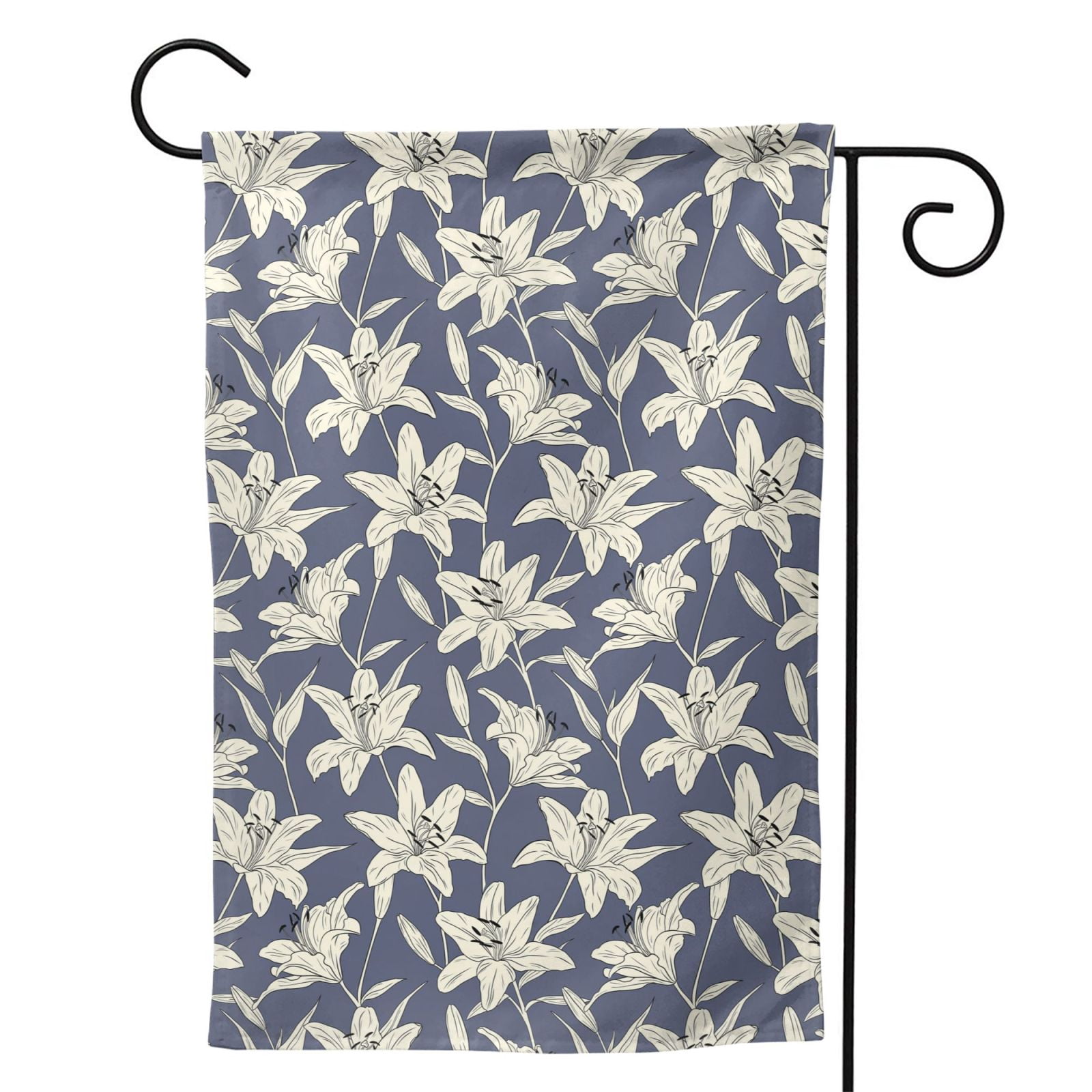 Sigee Lilies Flowers for Live Happy Decorative Small Garden Flag,Double ...