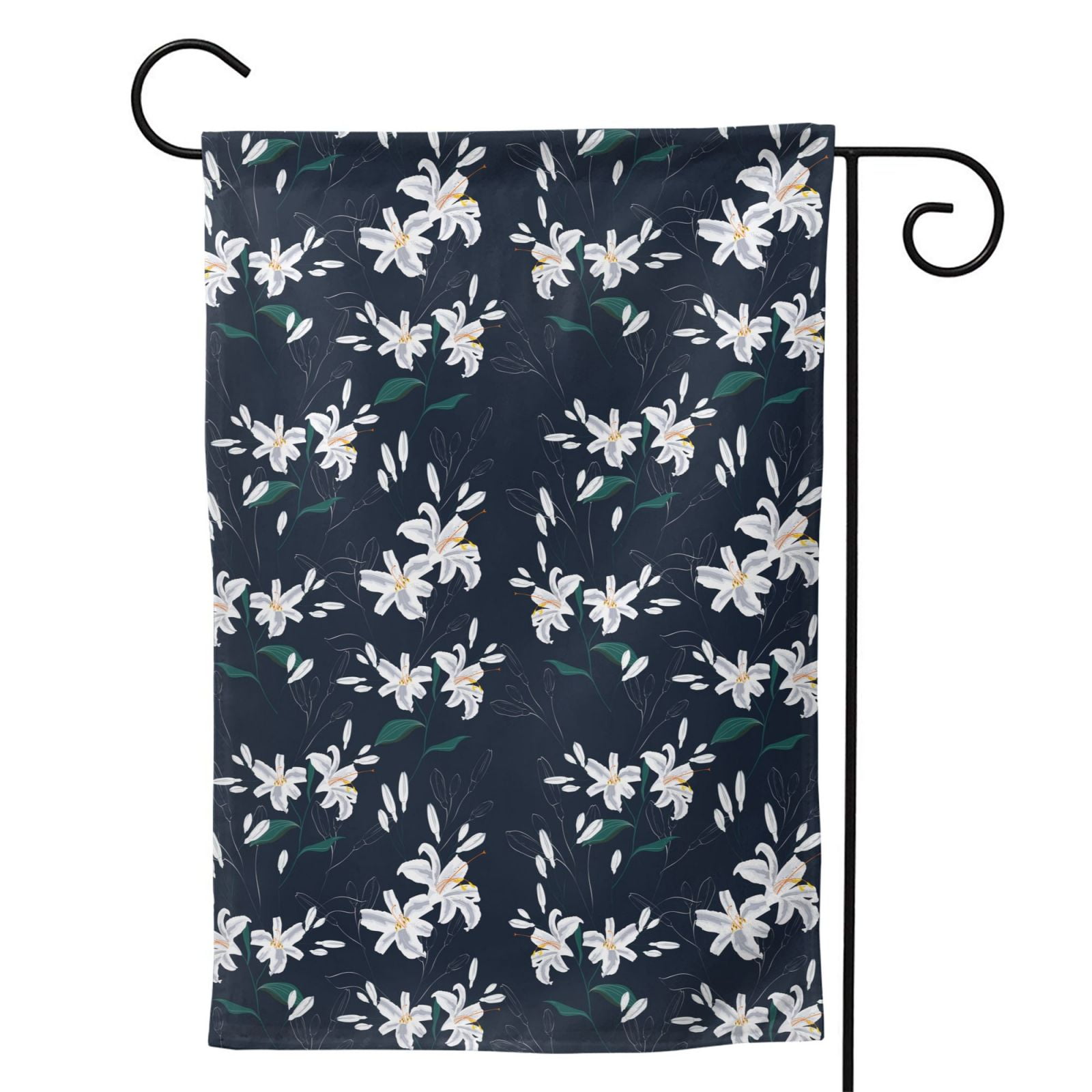 Sigee Lilies Flowers for Live Happy Decorative Small Garden Flag,Double ...