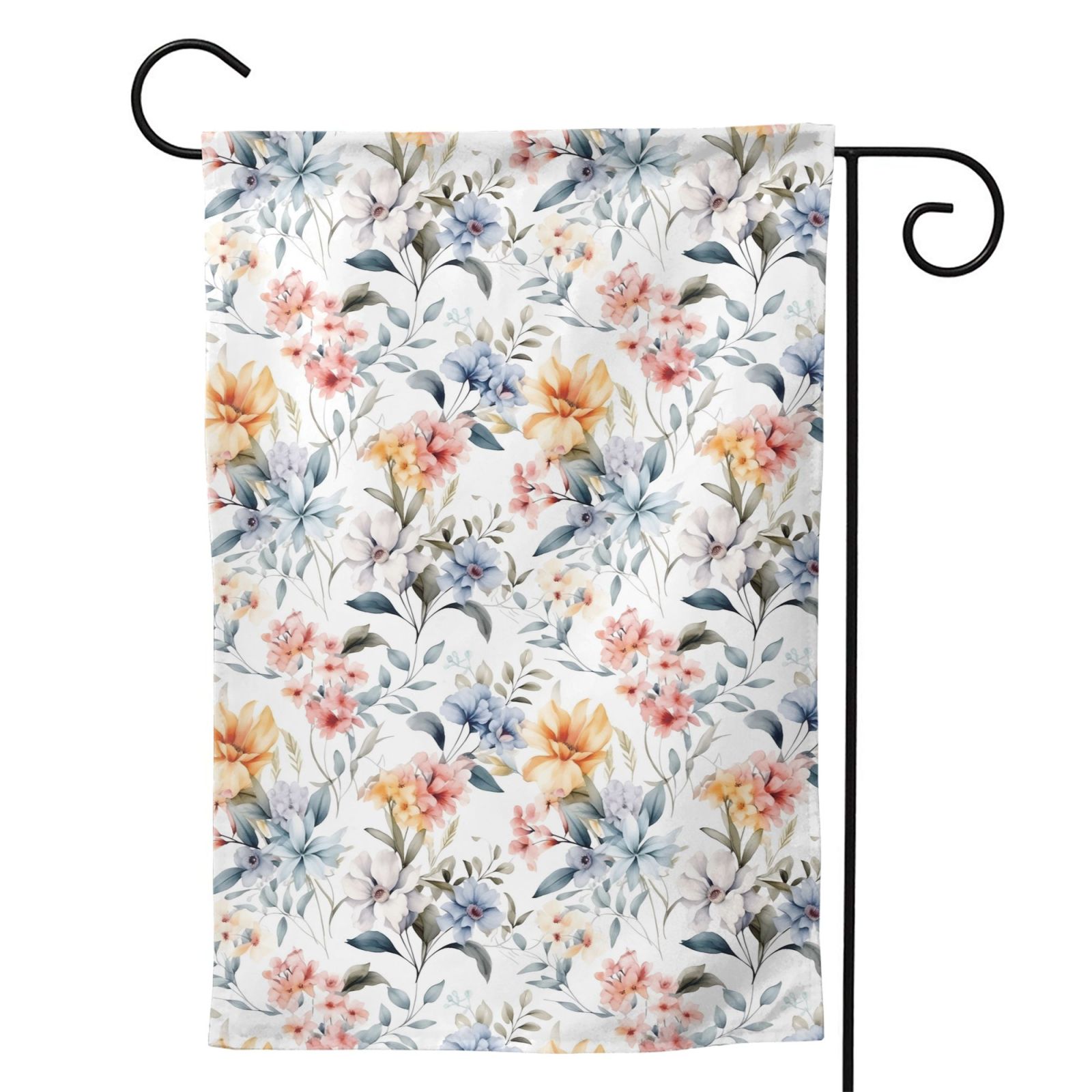 Sigee Lilies Flowers for Live Happy Decorative Small Garden Flag,Double ...