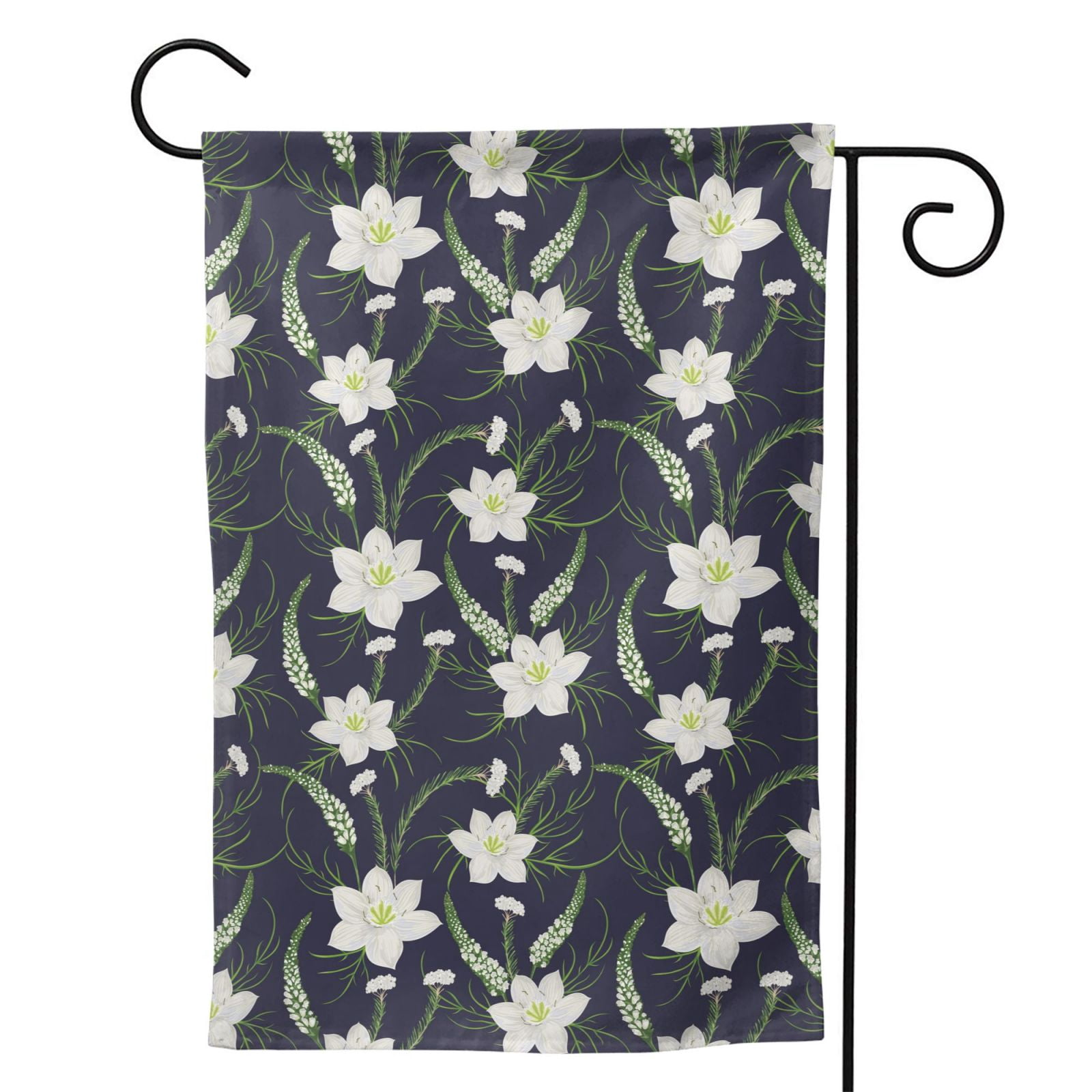 Sigee Lilies Flowers for Live Happy Decorative Small Garden Flag,Double ...