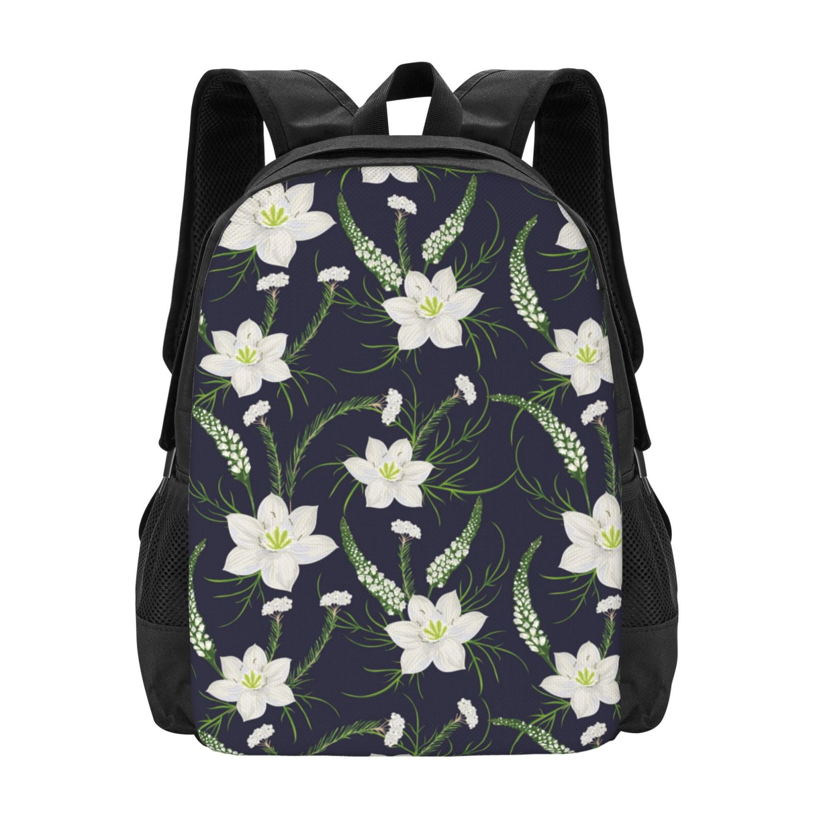 Sigee Lilies Flowers for Simple large capacity backpack Travel Laptop ...