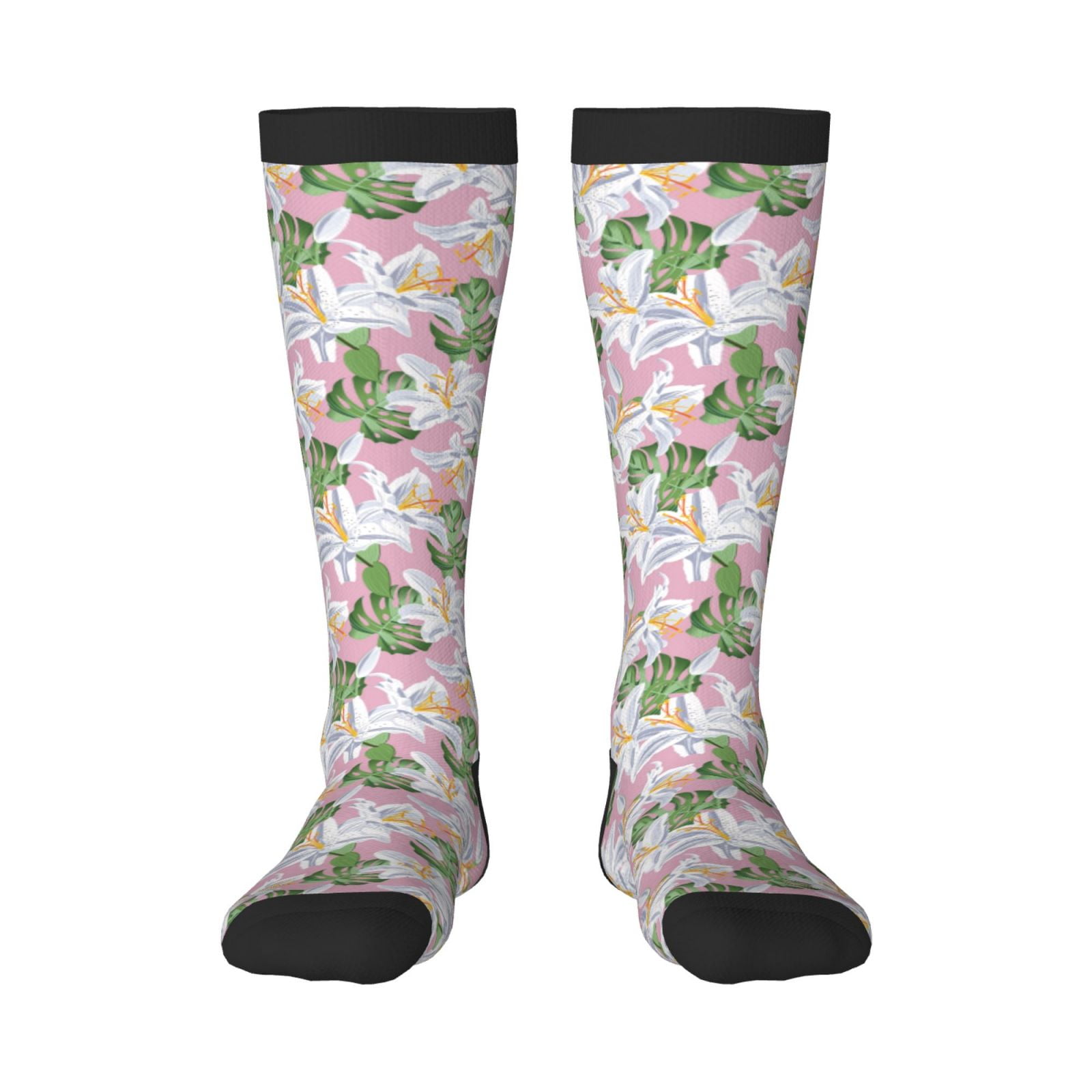 Sigee Lilies Flowers for Socks for Men Women Gifts for Him Boyfriend ...