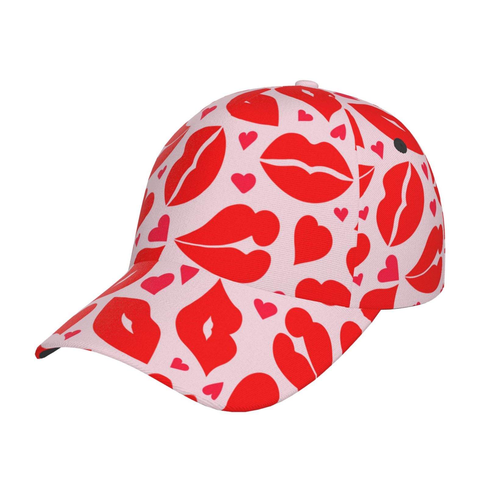 Sigee Lips Kiss for Fashionable curved brim baseball cap for Men Women ...
