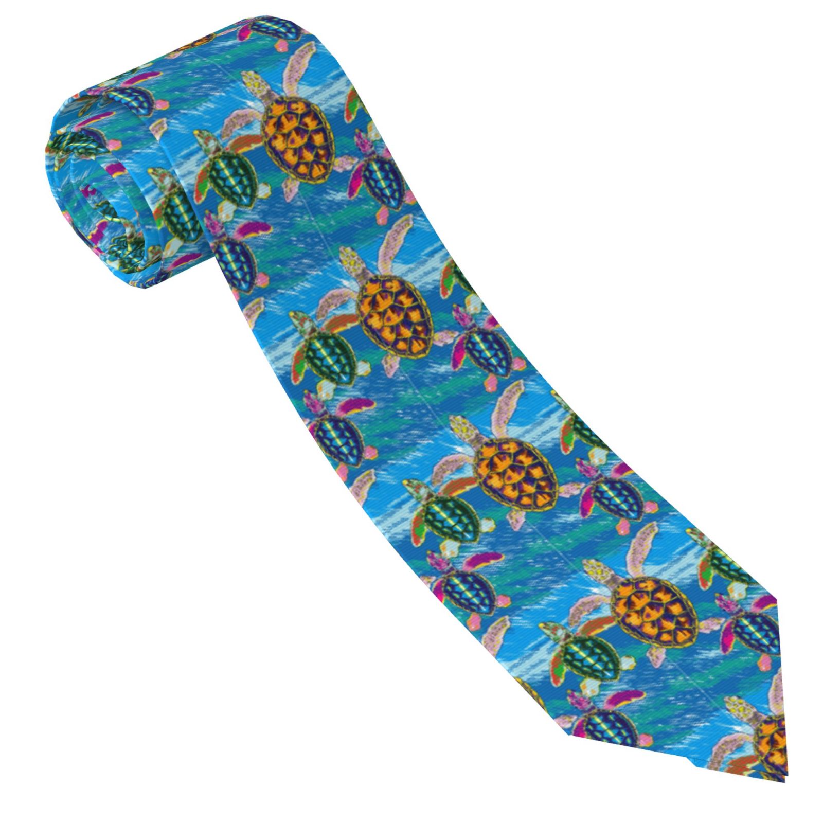 Sigee Little Sea Turtles for Elegant Men's Necktie,Classic Tie for ...