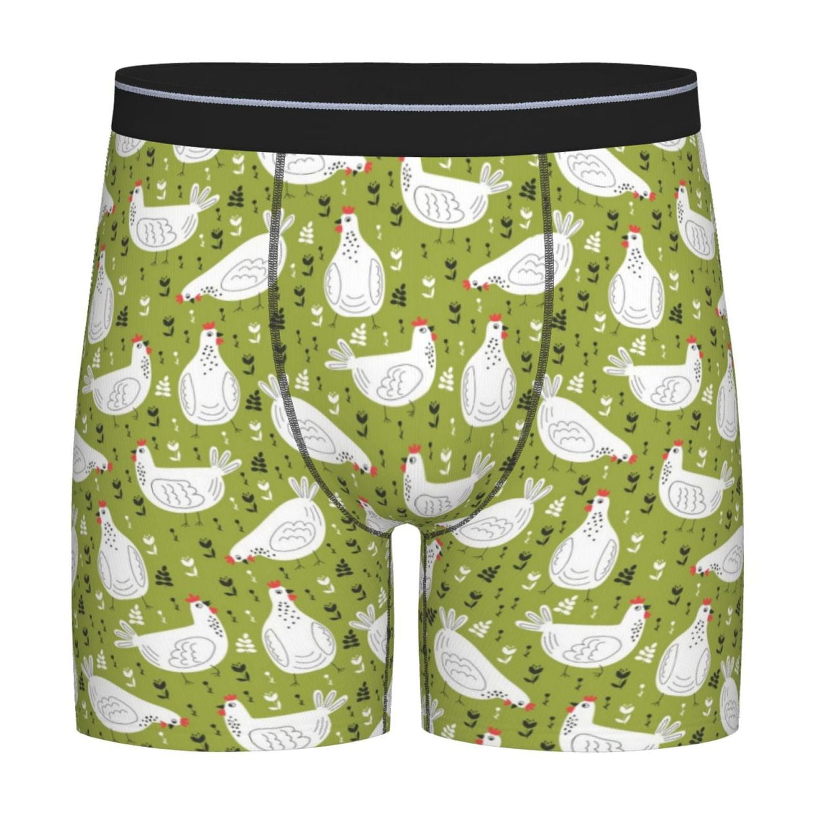 Sigee Lovely Chickens for Men's Boxer Briefs,Moisture Wicking and Breathable - Walmart.com
