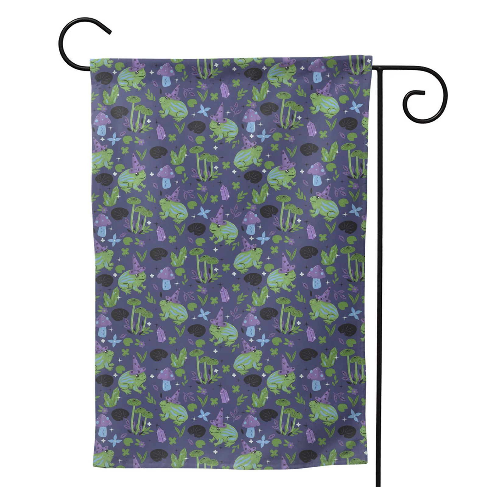 Sigee Magic Toads in Hats for Live Happy Decorative Small Garden Flag ...