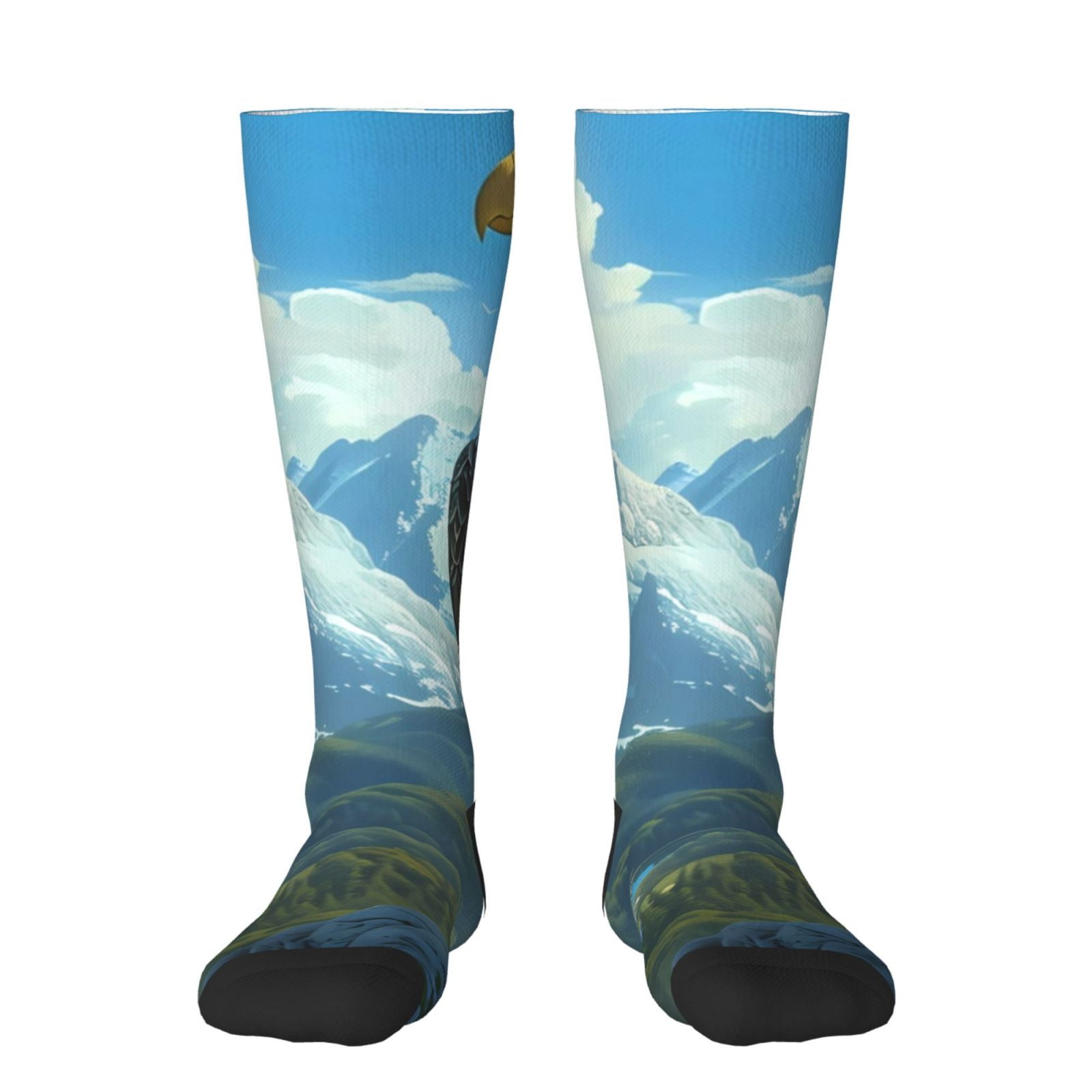 Sigee Majestic Eagle Over Castle for Socks for Men Women Socks Stocking ...