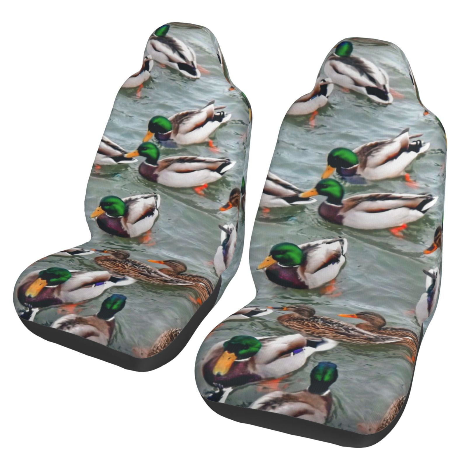 Sigee Mallard Ducks Swimming for Universal Car Seat Covers, Premium Car ...