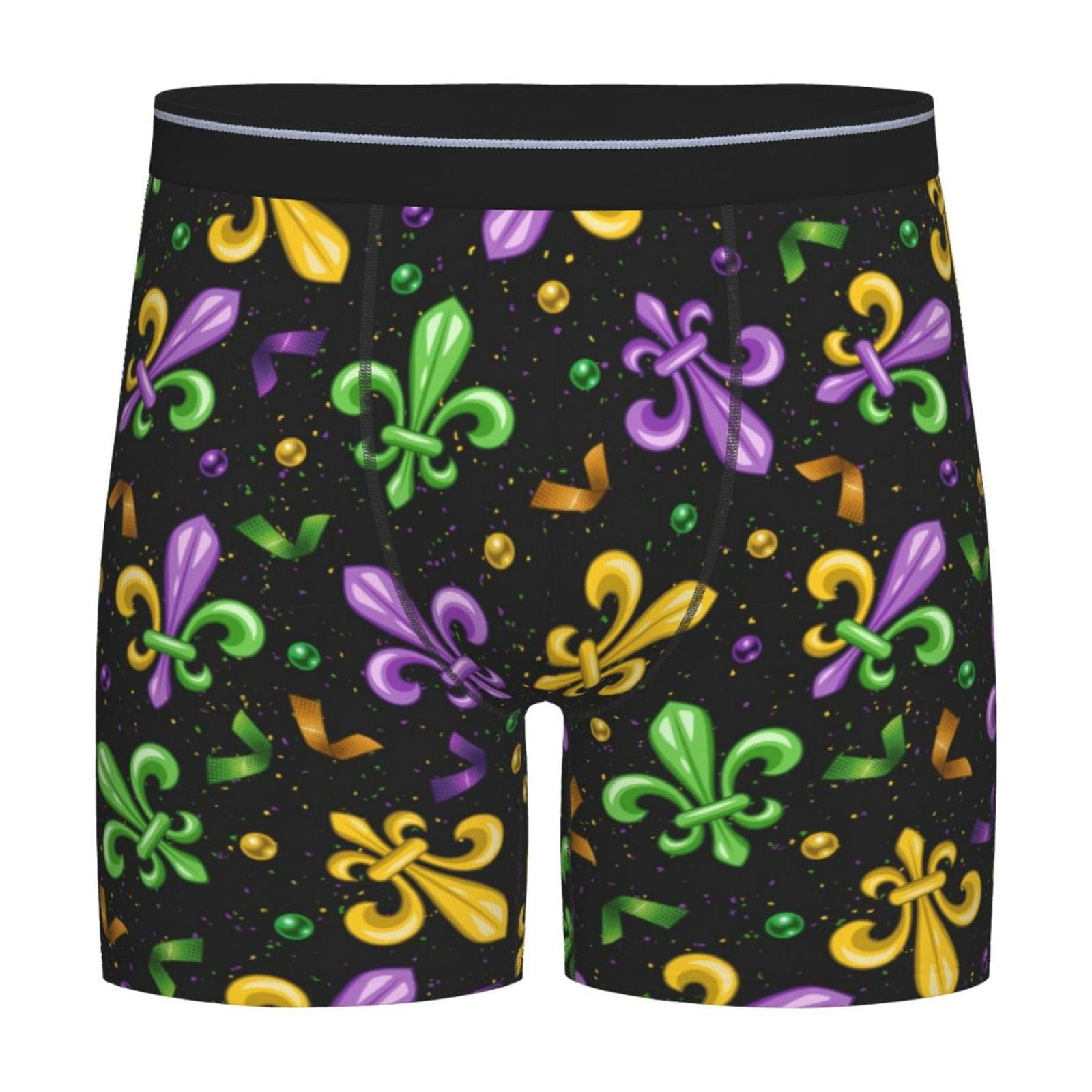 Sigee Mardi Gras Carnival4 for Men's Boxer Briefs,Moisture Wicking and ...