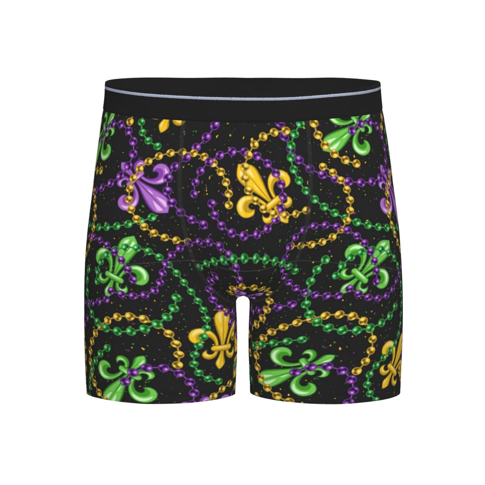 Sigee Mardi Gras6 for Men's Boxer Briefs,Moisture Wicking and ...