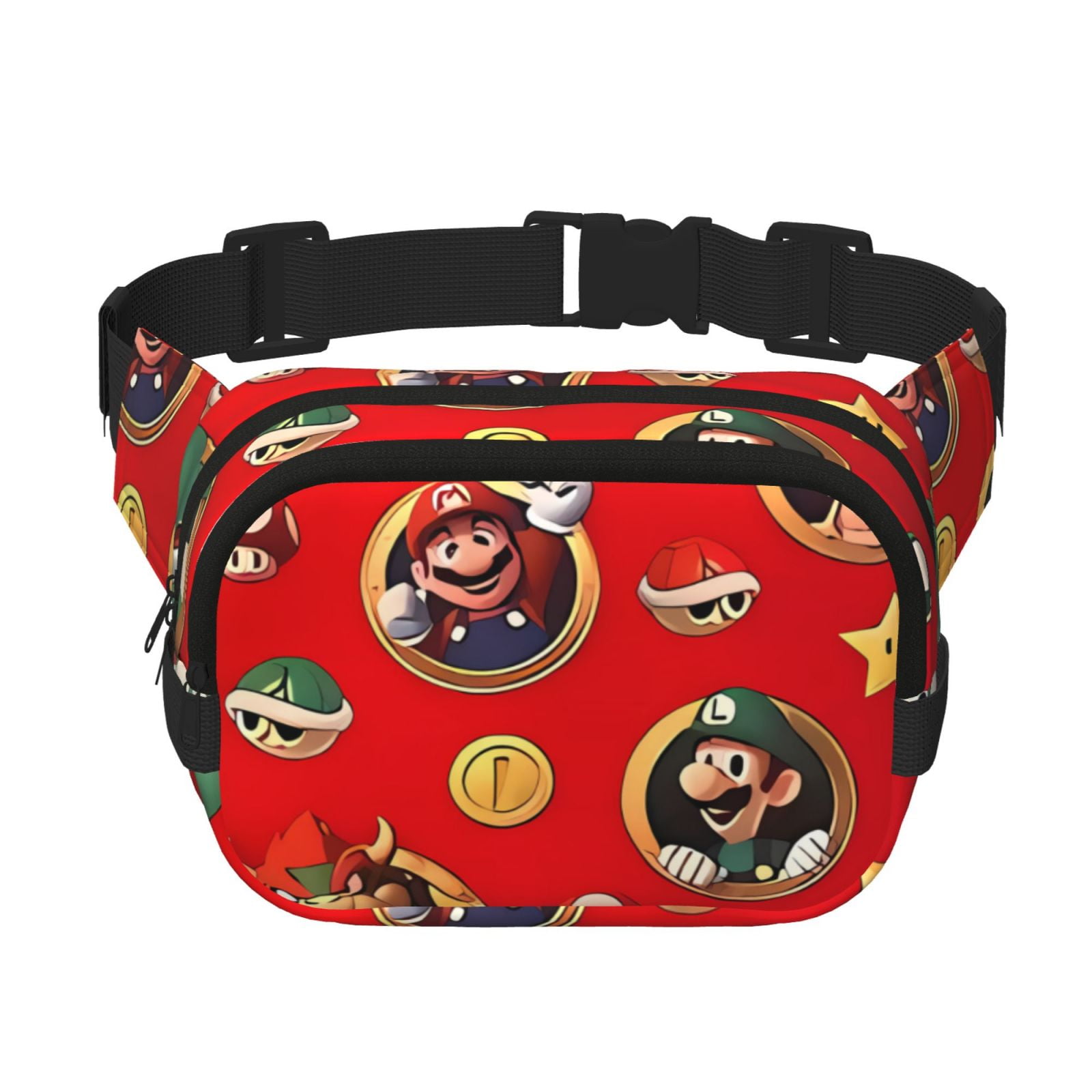 Sigee Mario Bv for Multi-functional Square Double Layer Waist Bag for Men and Women With ...