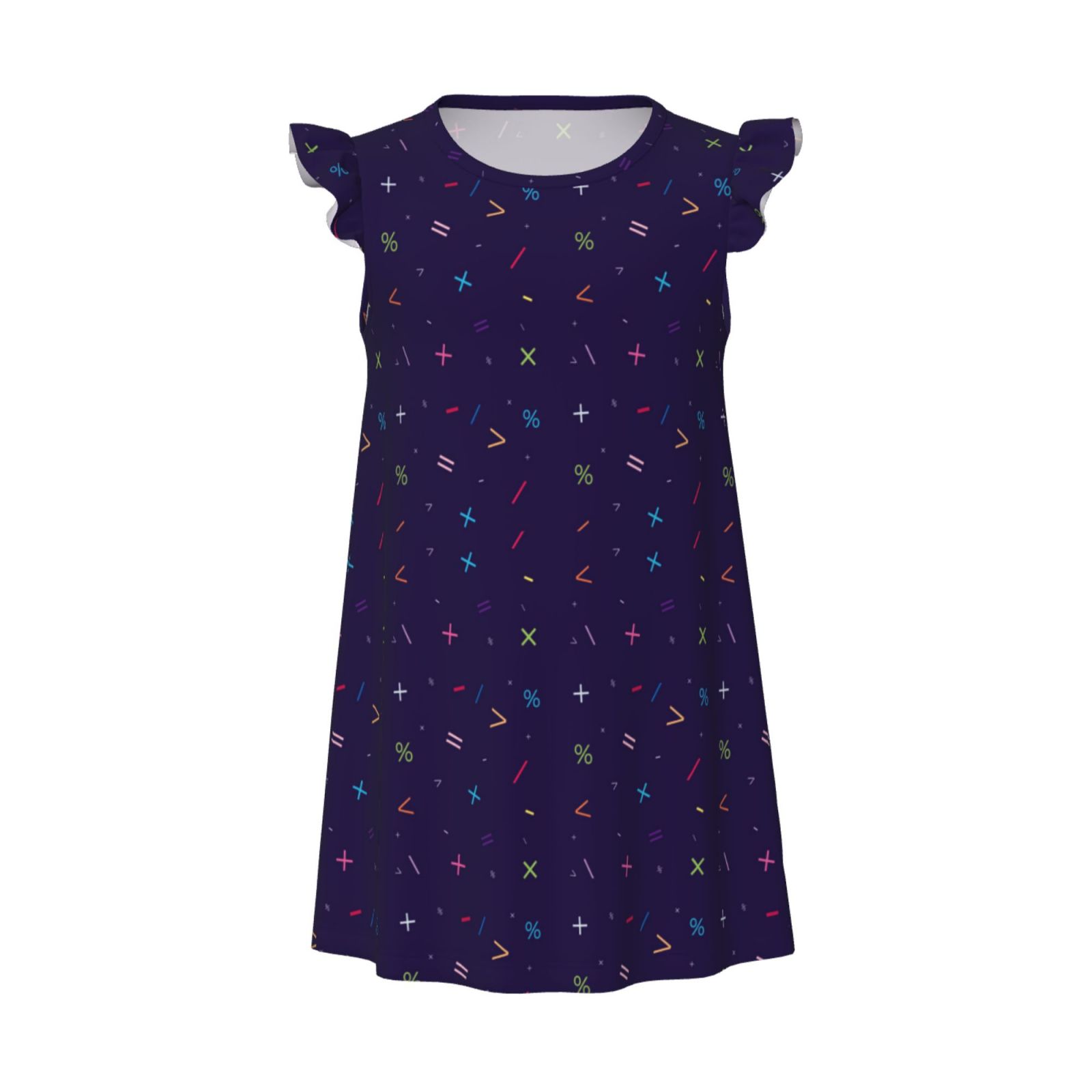 Sigee Mathematical Symbols for Girls Sleepwear Nightie,Night Sleep ...