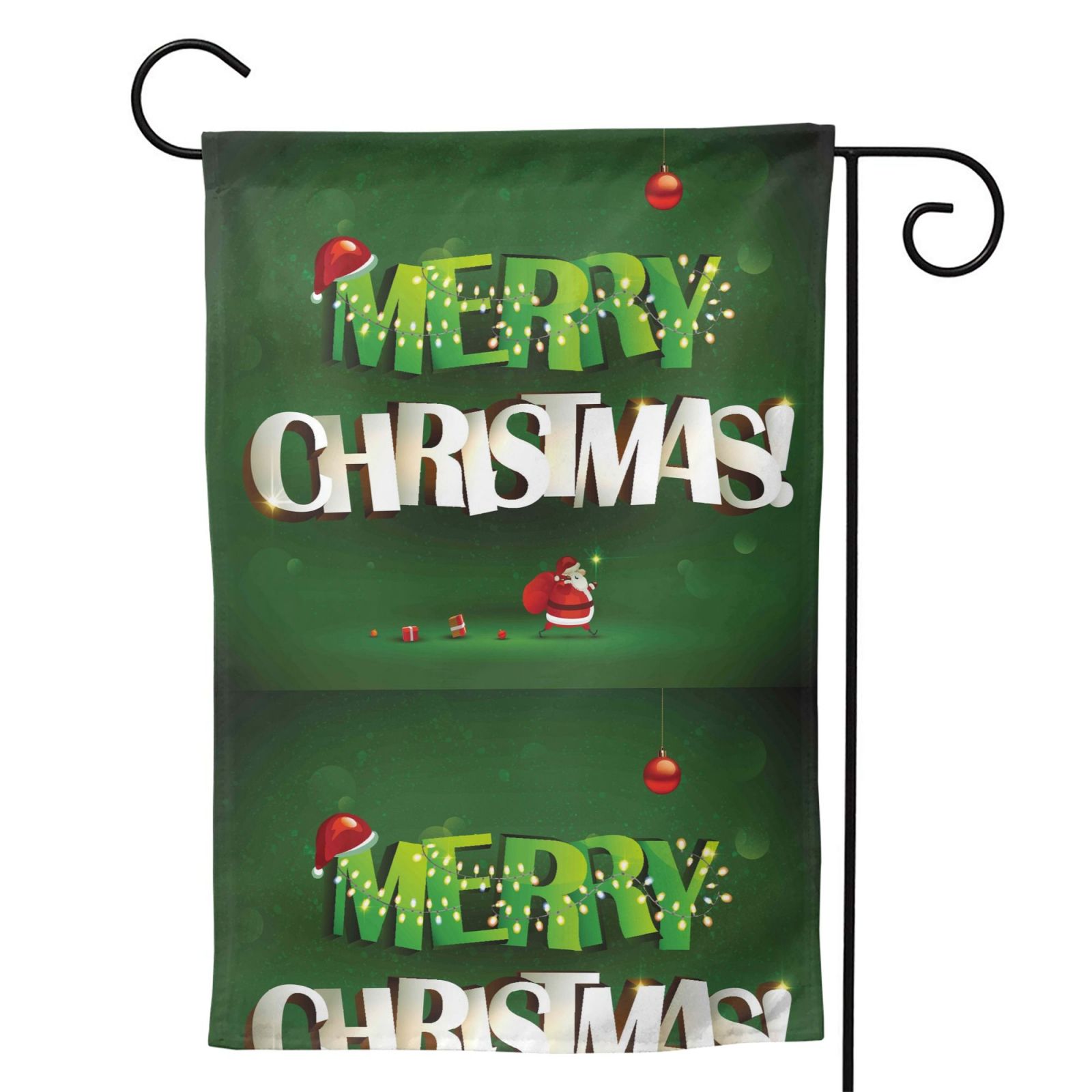 Sigee Merry Christmas for Live Happy Decorative Small Garden Flag ...