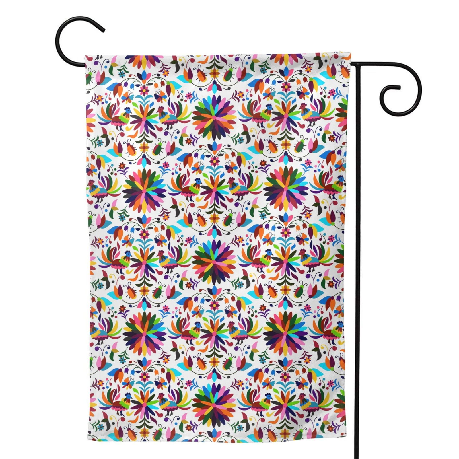 Sigee Mexican Bright Style for Live Happy Decorative Small Garden Flag ...