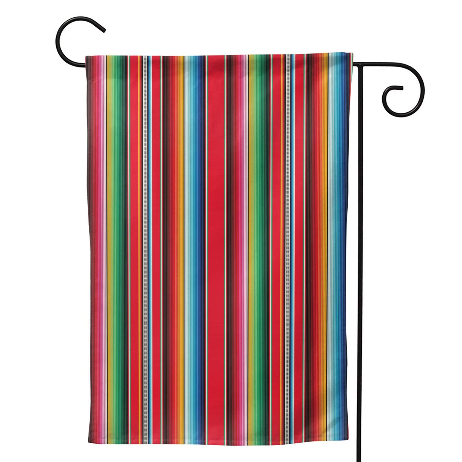 Sigee Mexican Serape Blanket Stripes for Live Happy Decorative Small ...