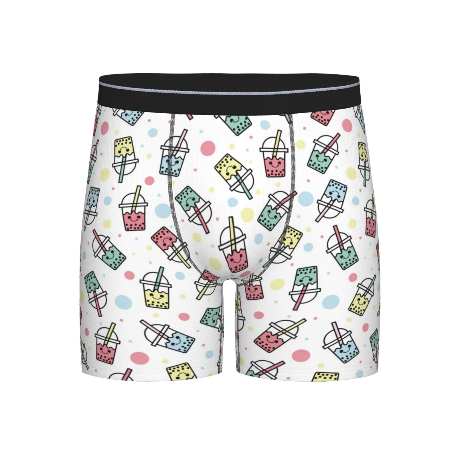 Sigee Milk Tea for Men's Boxer Briefs,Moisture Wicking and Breathable ...
