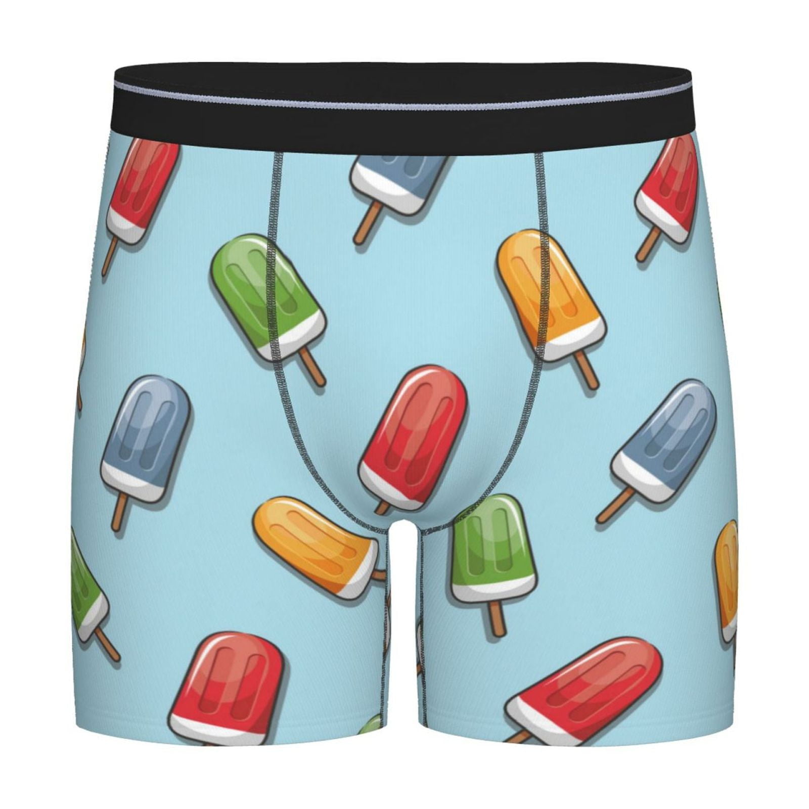Sigee Modern Ice Cream for Men's Boxer Briefs,Moisture Wicking and ...