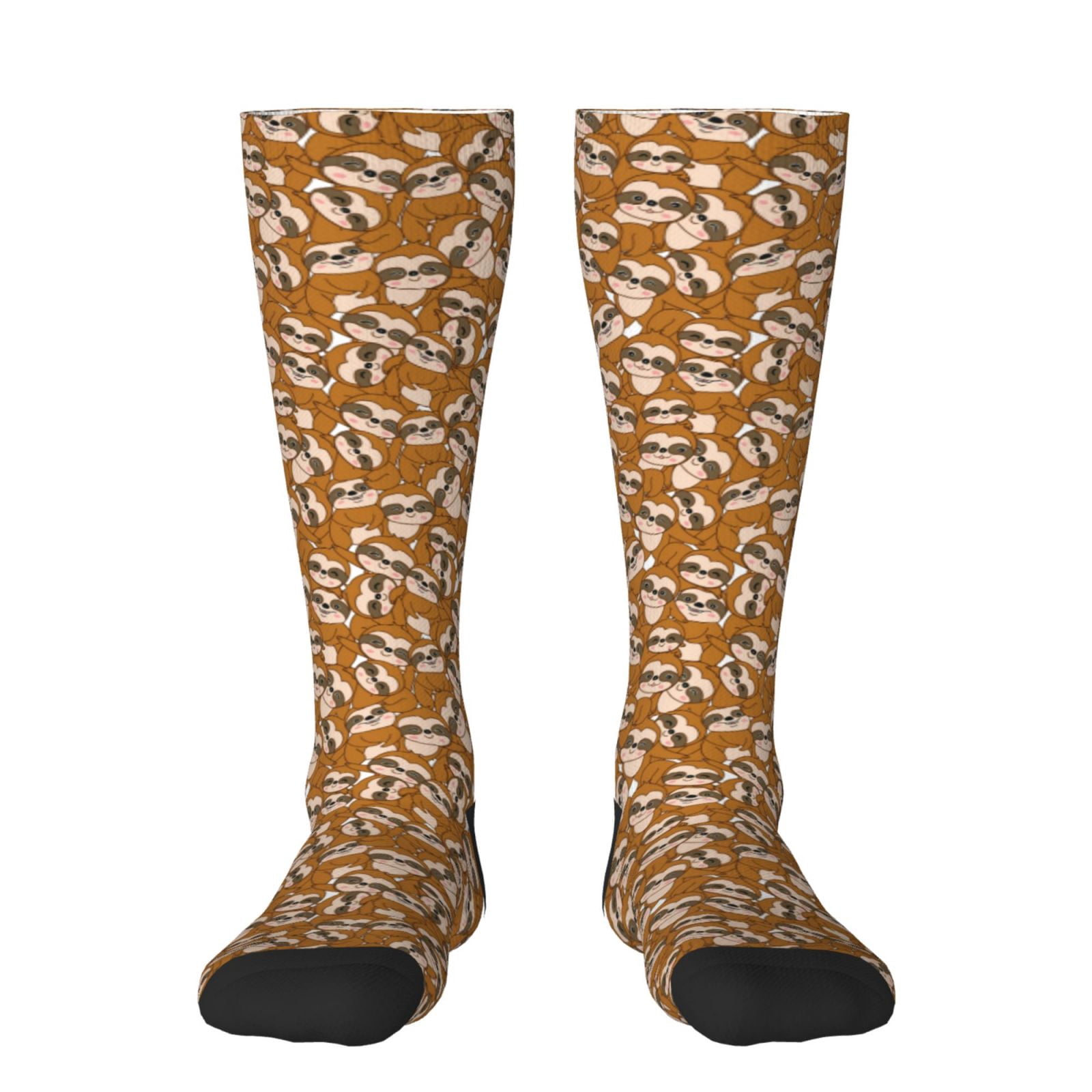 Sigee Monkey Sloth for Socks for Men Women Socks Stocking Compression ...