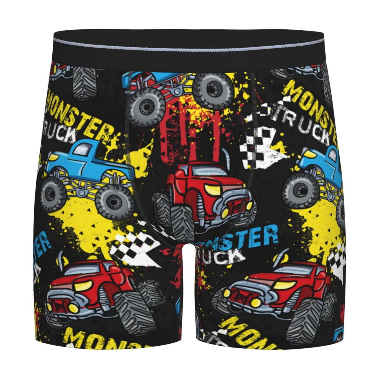 Sigee Monster Car for Men's Boxer Briefs,Moisture Wicking and ...