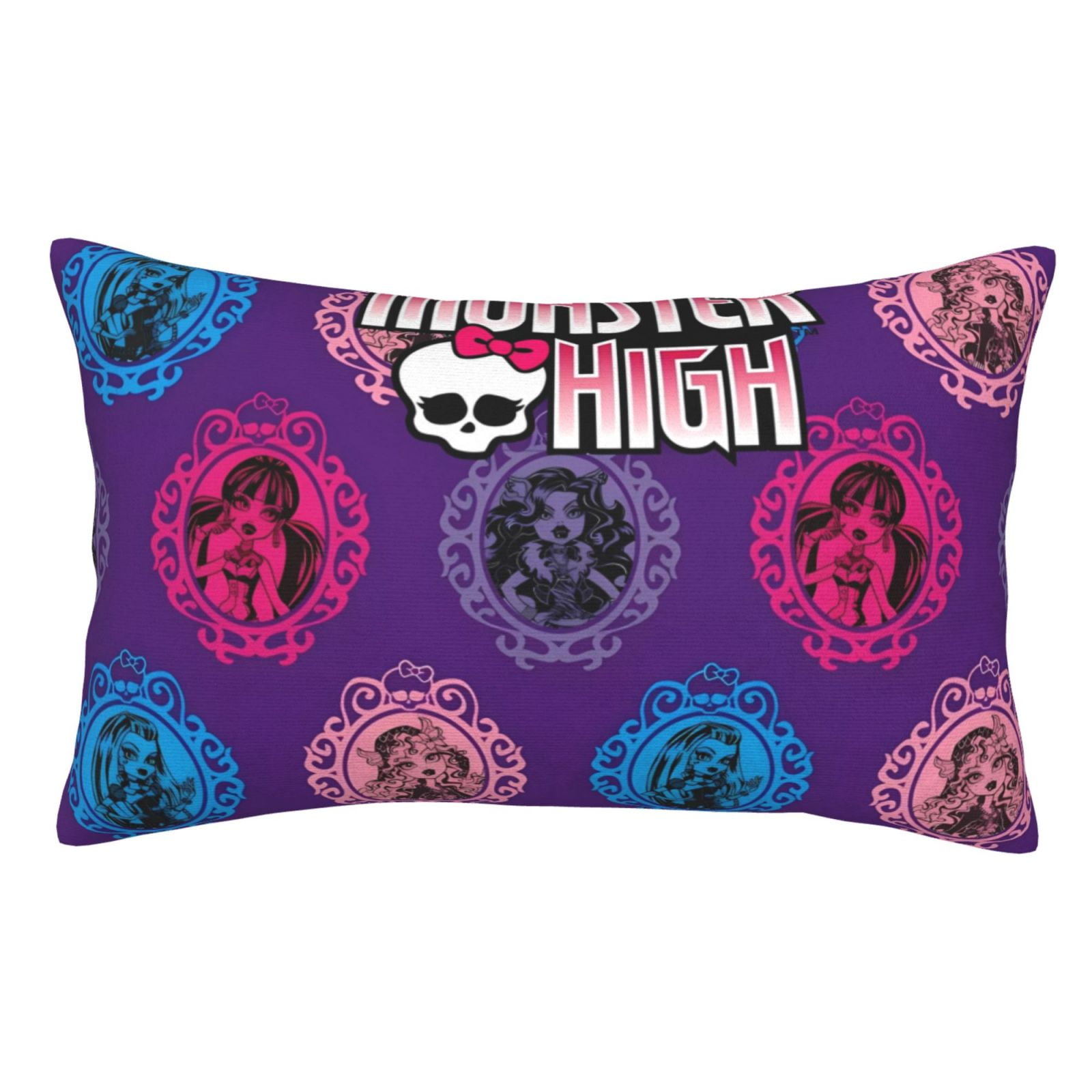 Sigee Monster High (67) for Pillow Cases Concealed Zipper Opening Soft ...