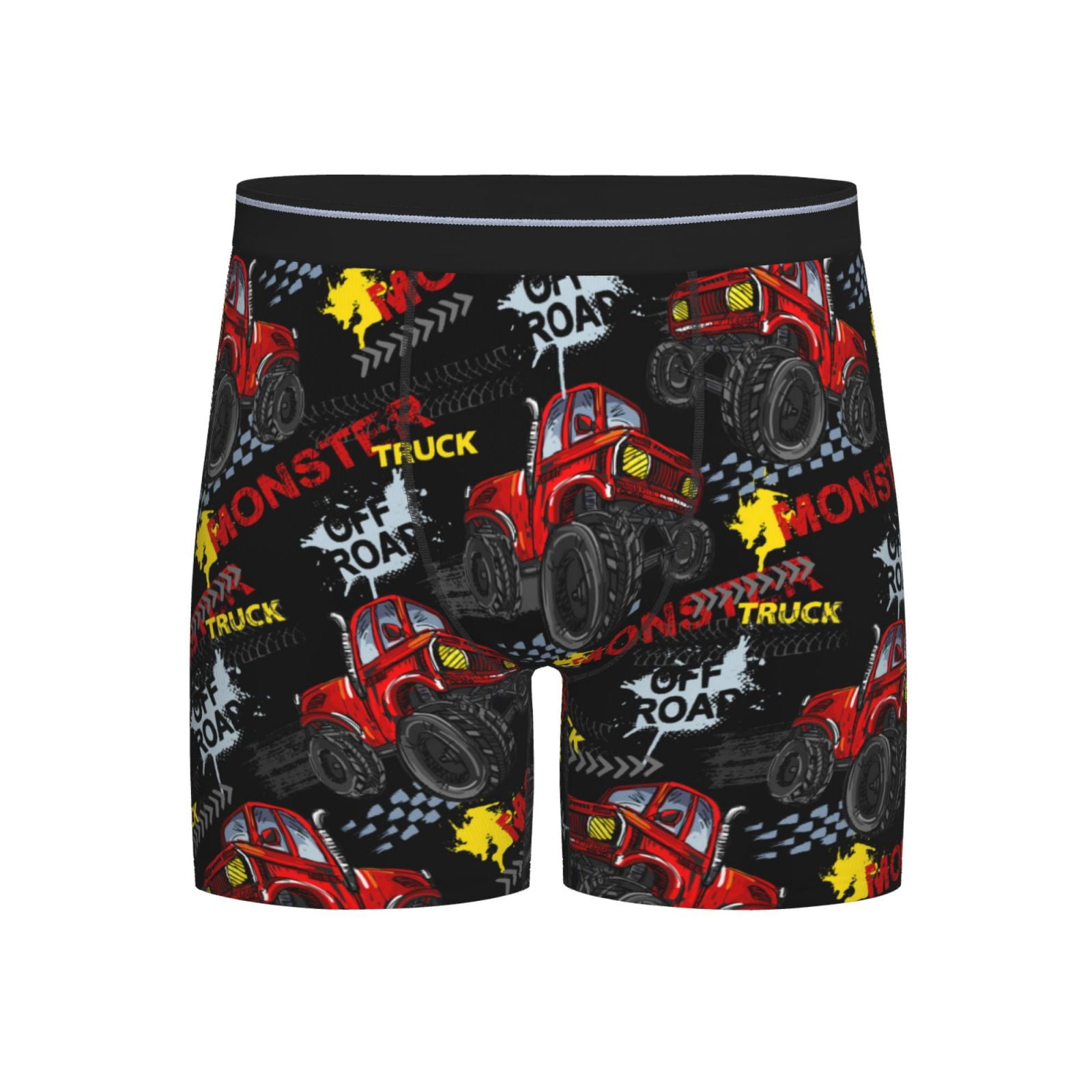 Sigee Monster Truck for Men's Boxer Briefs,Moisture Wicking and ...
