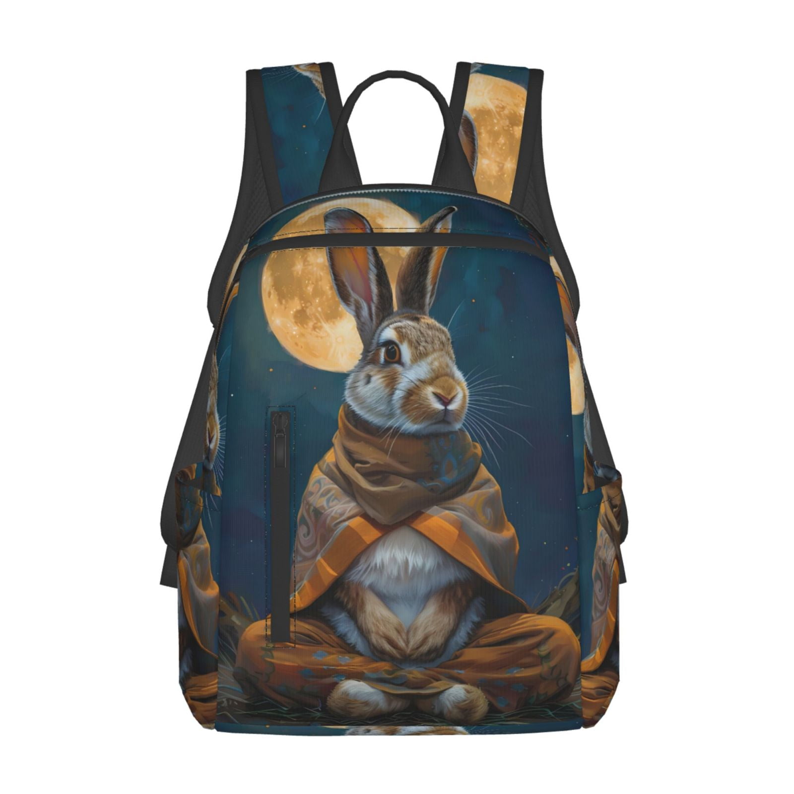 Sigee Moon Night Sky Cute Rabbit for Lightweight Backpack for Hiking ...