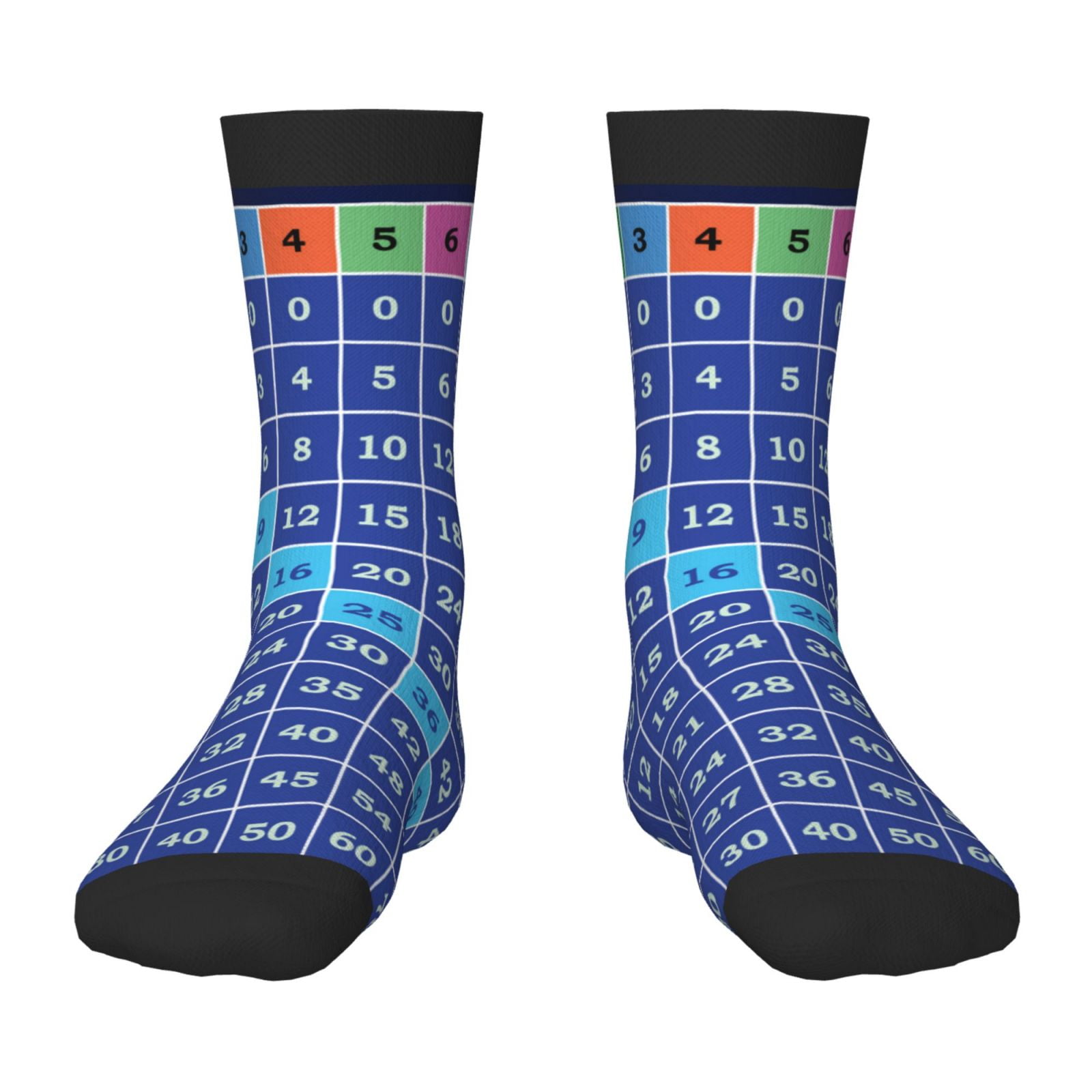 Sigee Multiplication Table for Premium Children's Socks Unisex School ...
