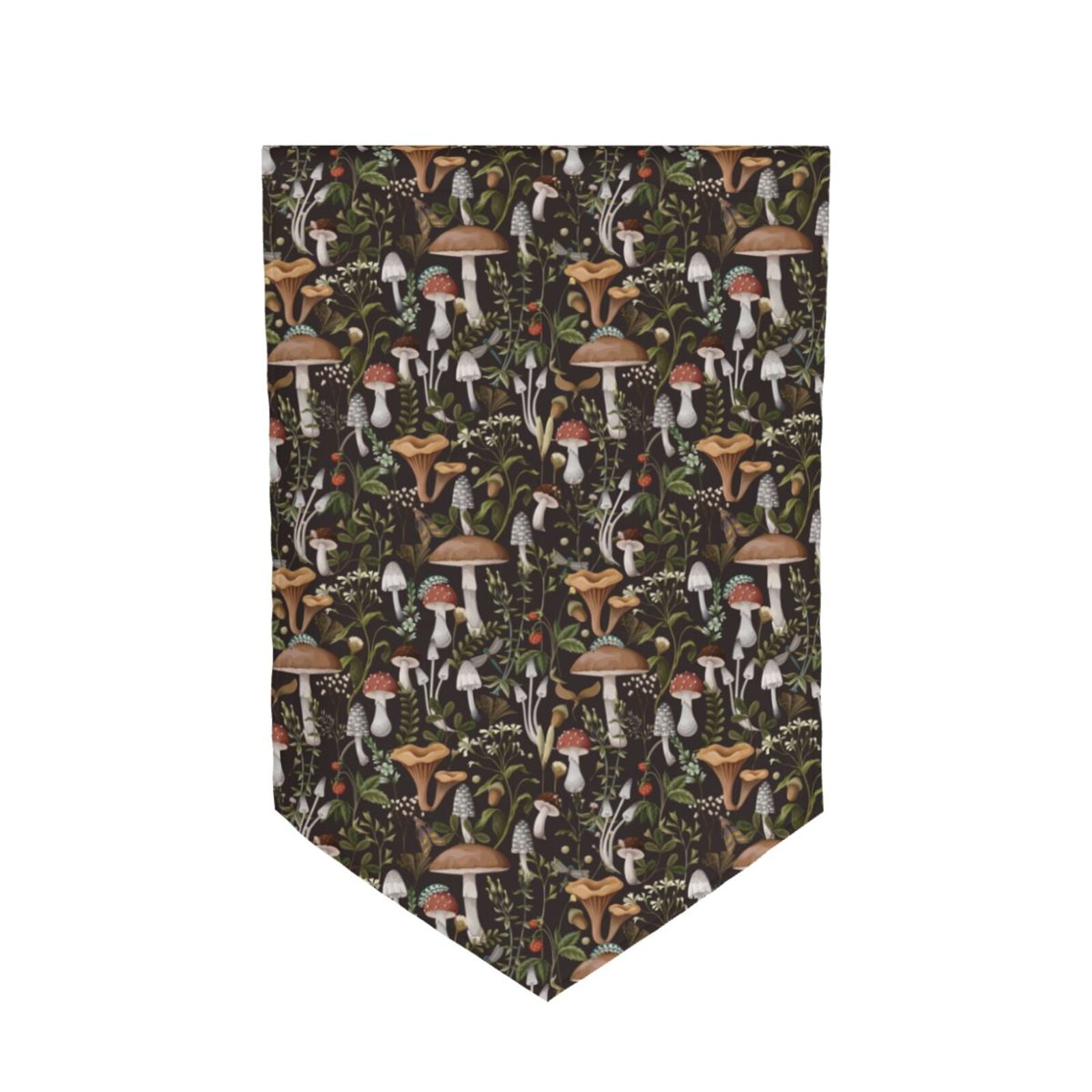 Sigee Mushroom Garnish Printed Flag12.5 * 18in Outdoor Yard Flags For ...