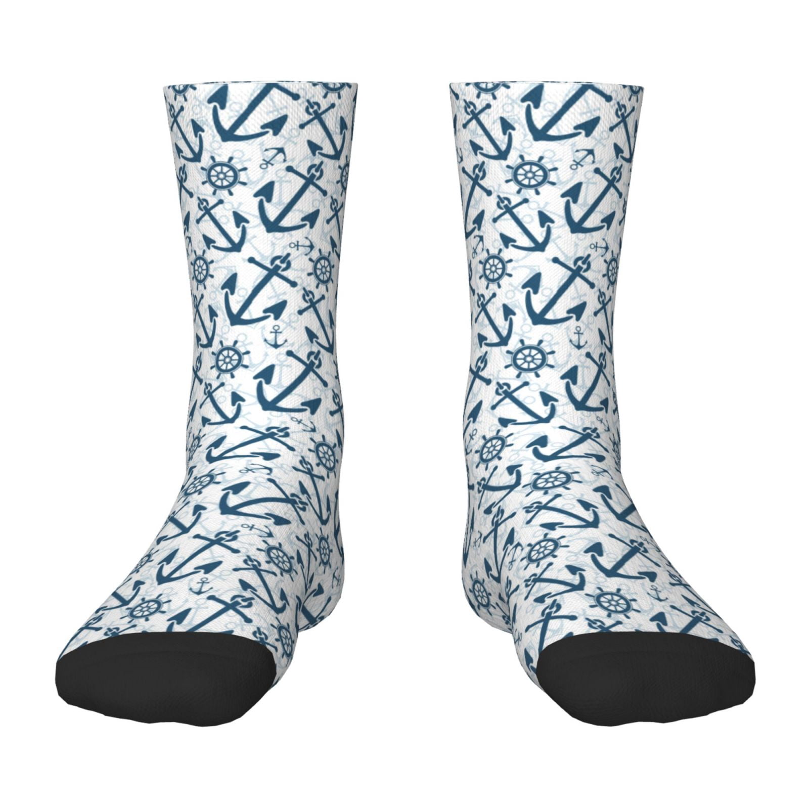 Sigee Nautical Theme Anchors for Premium Children's Socks Unisex School ...