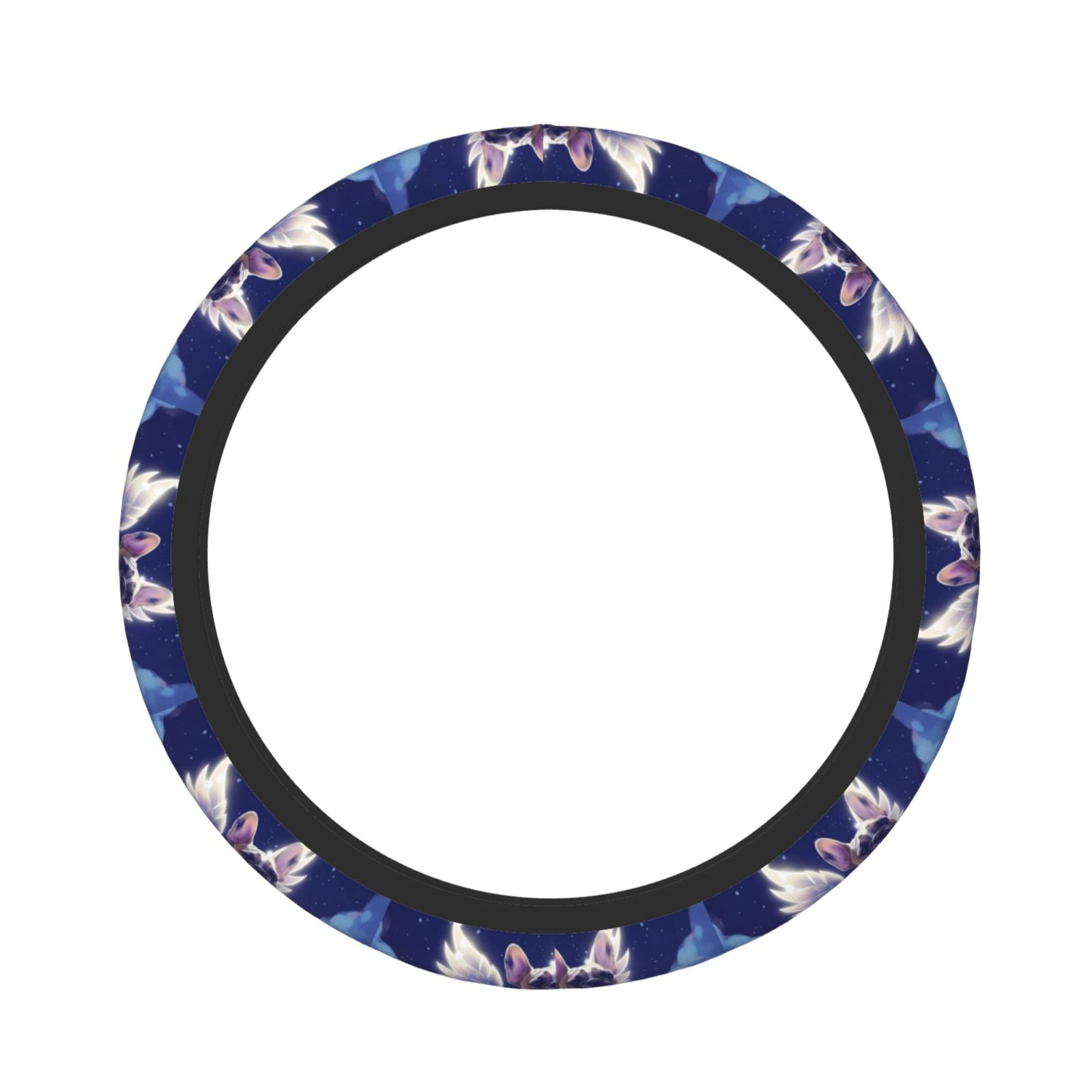 Sigee Night Sky Winged French Bulldog for Steering wheel cover Elastic ...