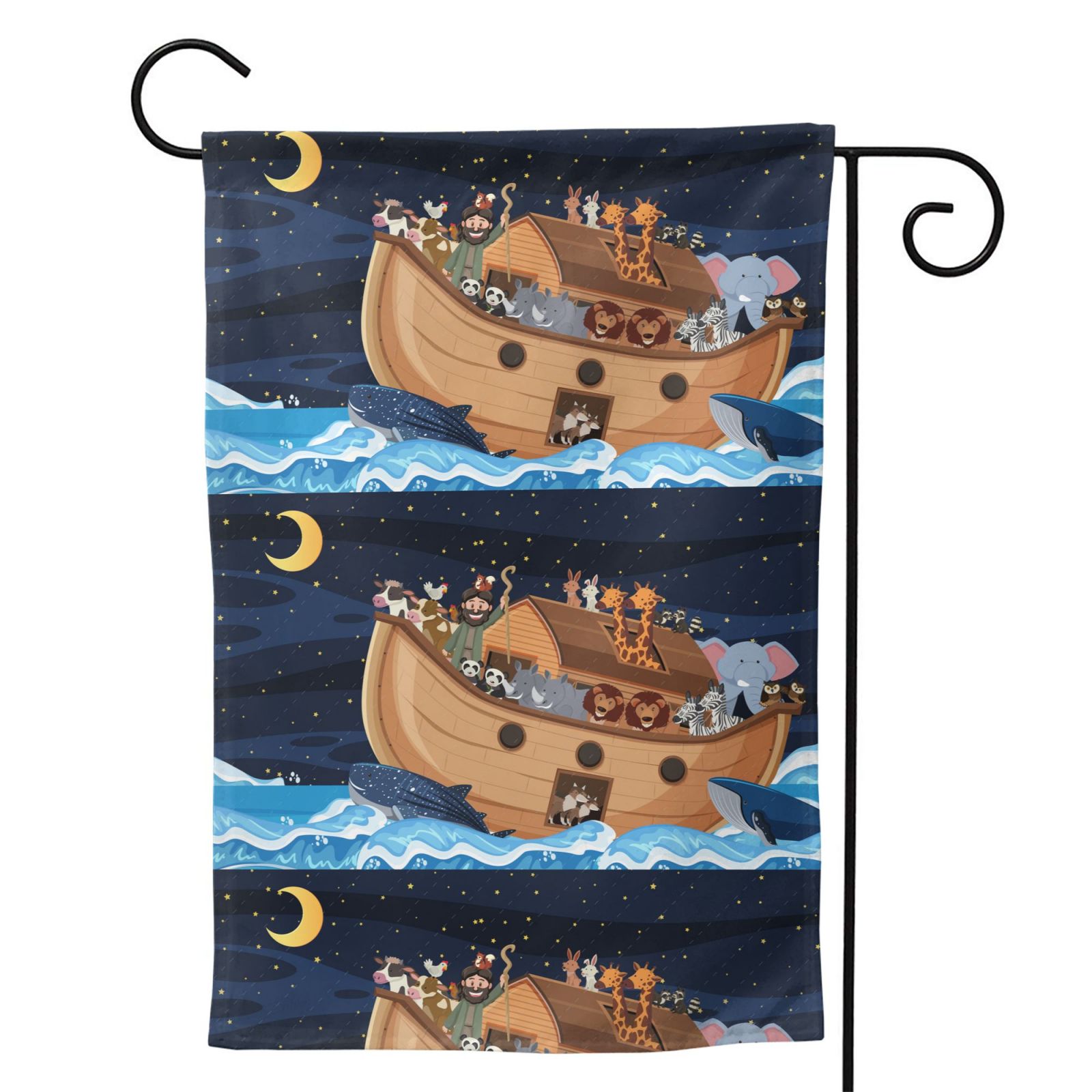 Sigee Ocean Scene with Noah's Ark for Live Happy Decorative Small ...