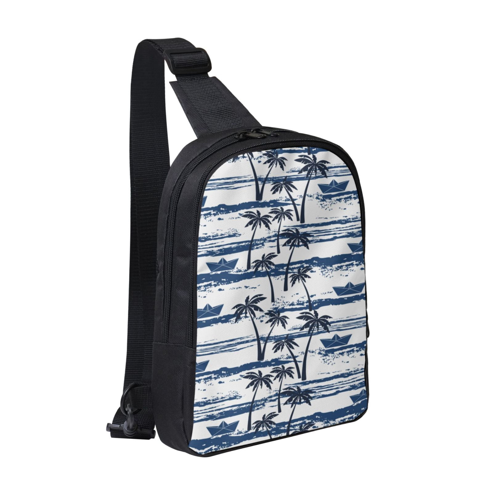 Sigee Palm Tree for Dual Pocket Sling Backpack Hiking Daypack ...