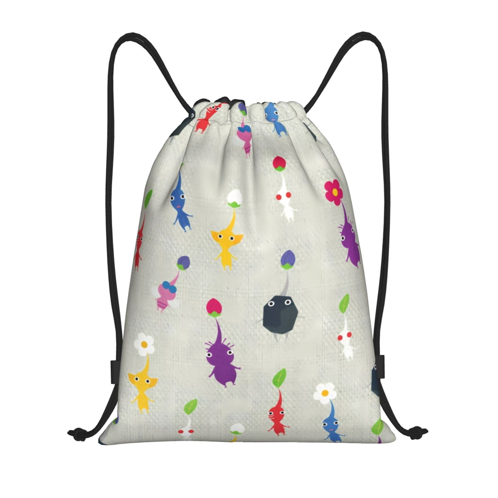 Sigee Pikmin (17) for Drawstring Bag String Backpack for Sports, Gym ...