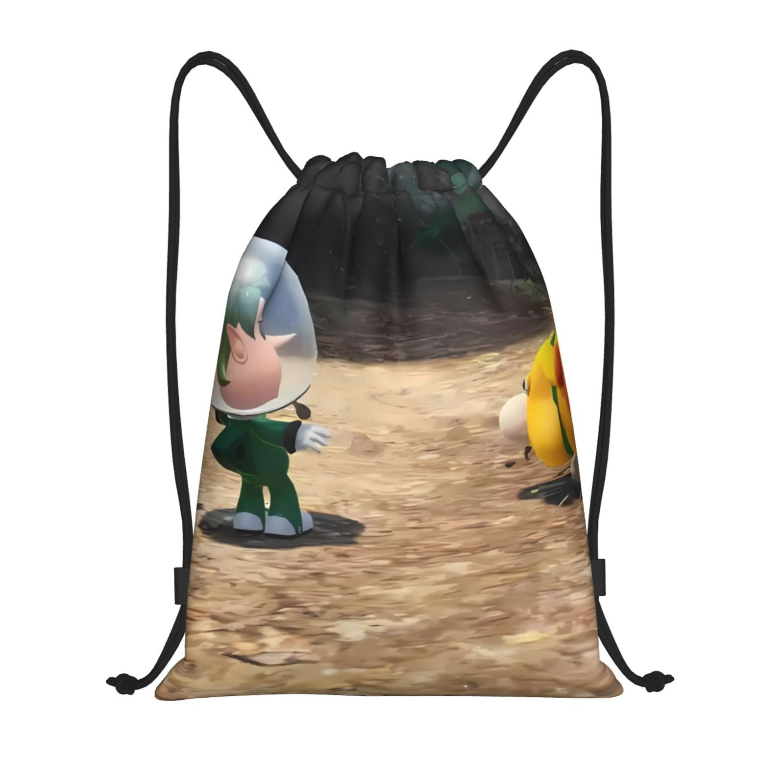 Sigee Pikmin (42) for Drawstring Bag String Backpack for Sports, Gym ...
