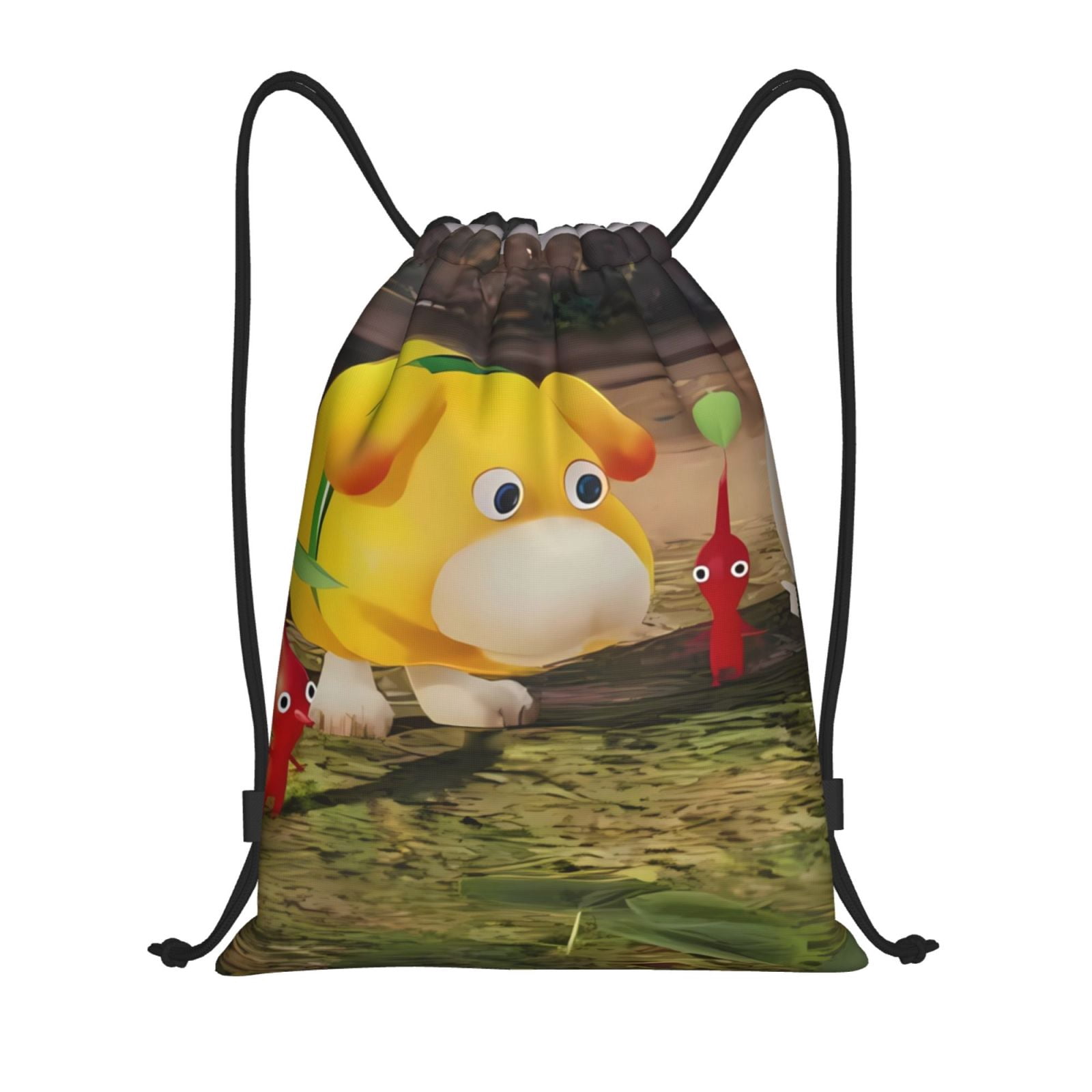 Sigee Pikmin (47) for Drawstring Bag String Backpack for Sports, Gym ...