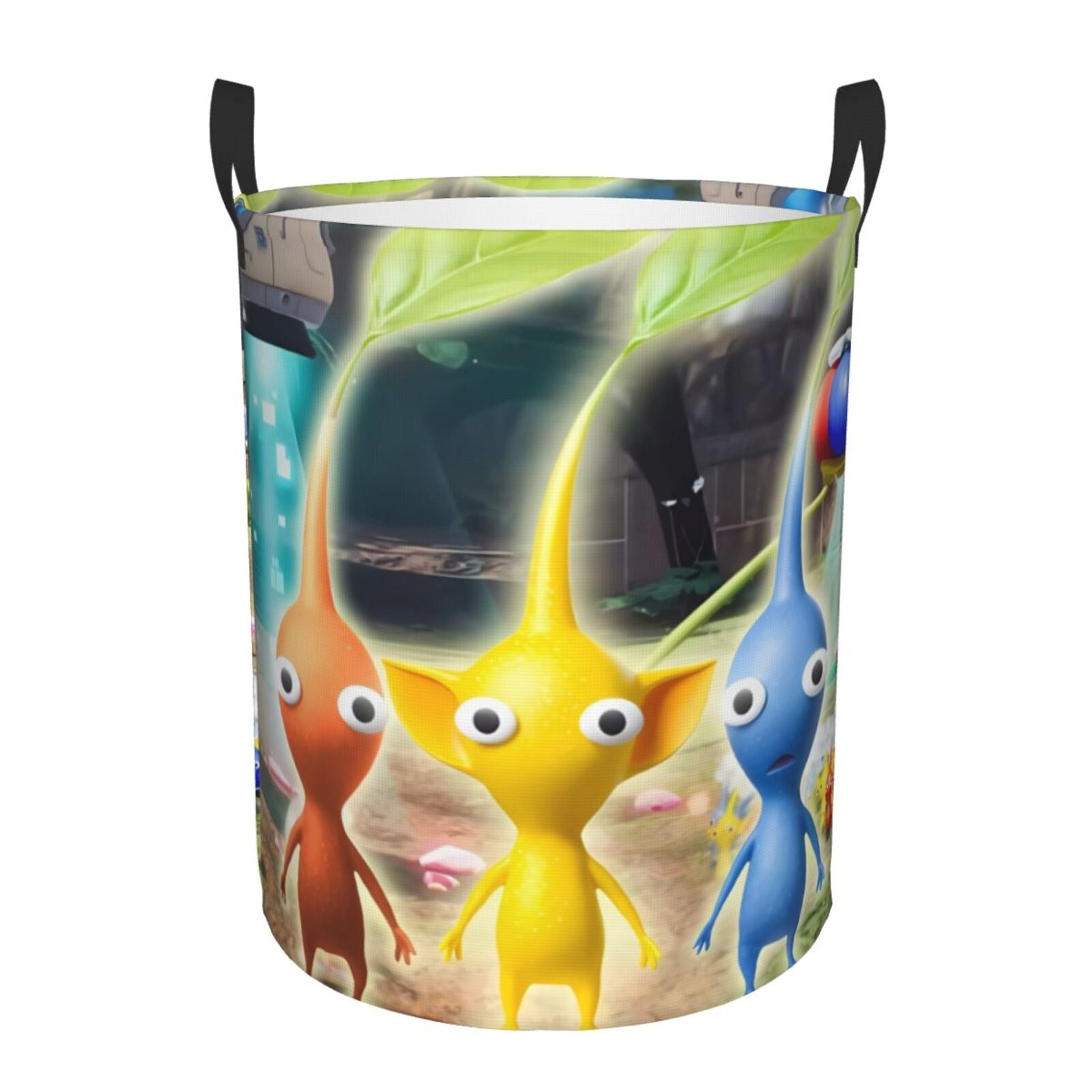 Sigee Pikmin (70) Print Basket for Clothes Basket for Living Room ...