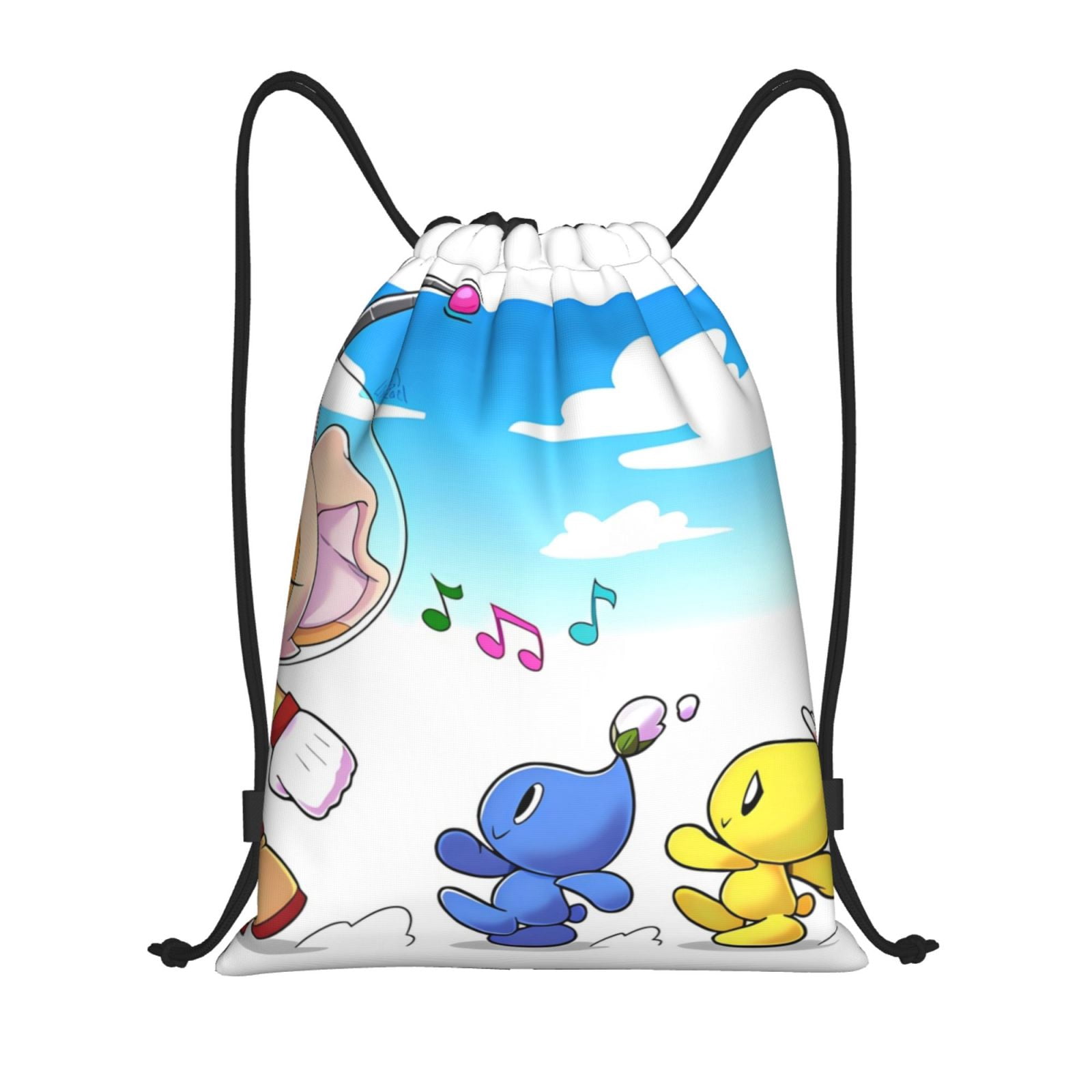 Sigee Pikmin (72) for Drawstring Bag String Backpack for Sports, Gym ...
