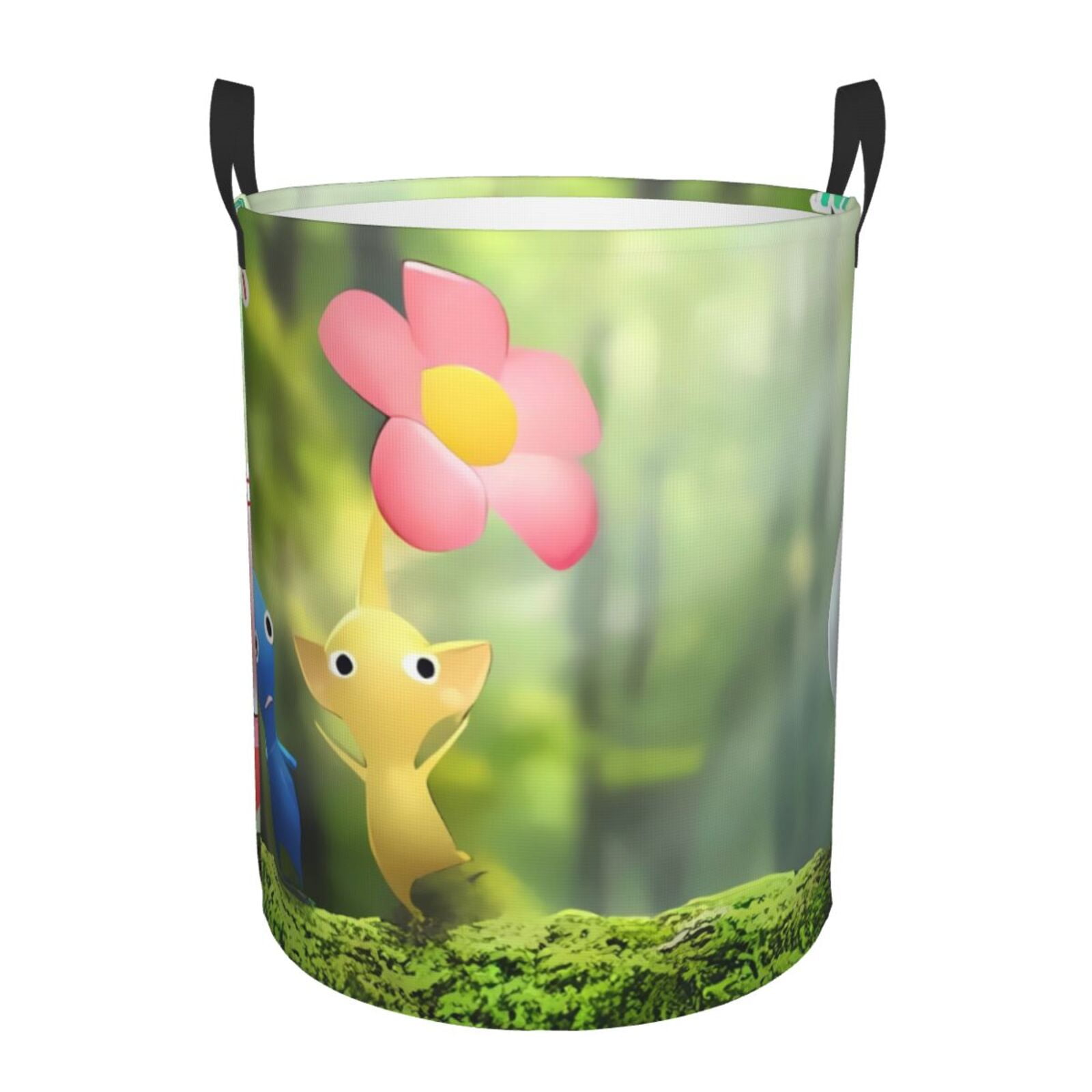 Sigee Pikmin (73) Print Basket for Clothes Basket for Living Room ...
