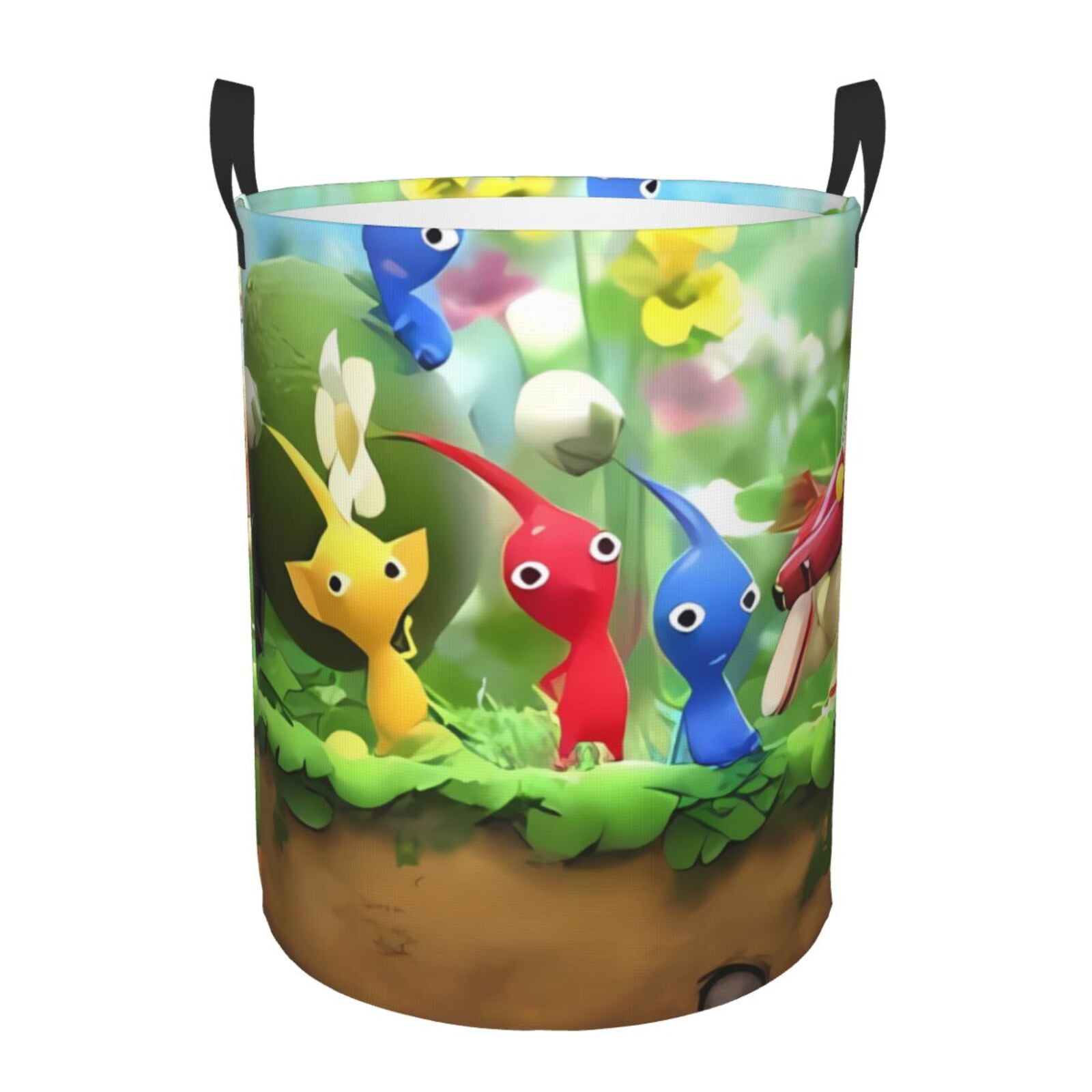 Sigee Pikmin (79) Print Basket for Clothes Basket for Living Room ...