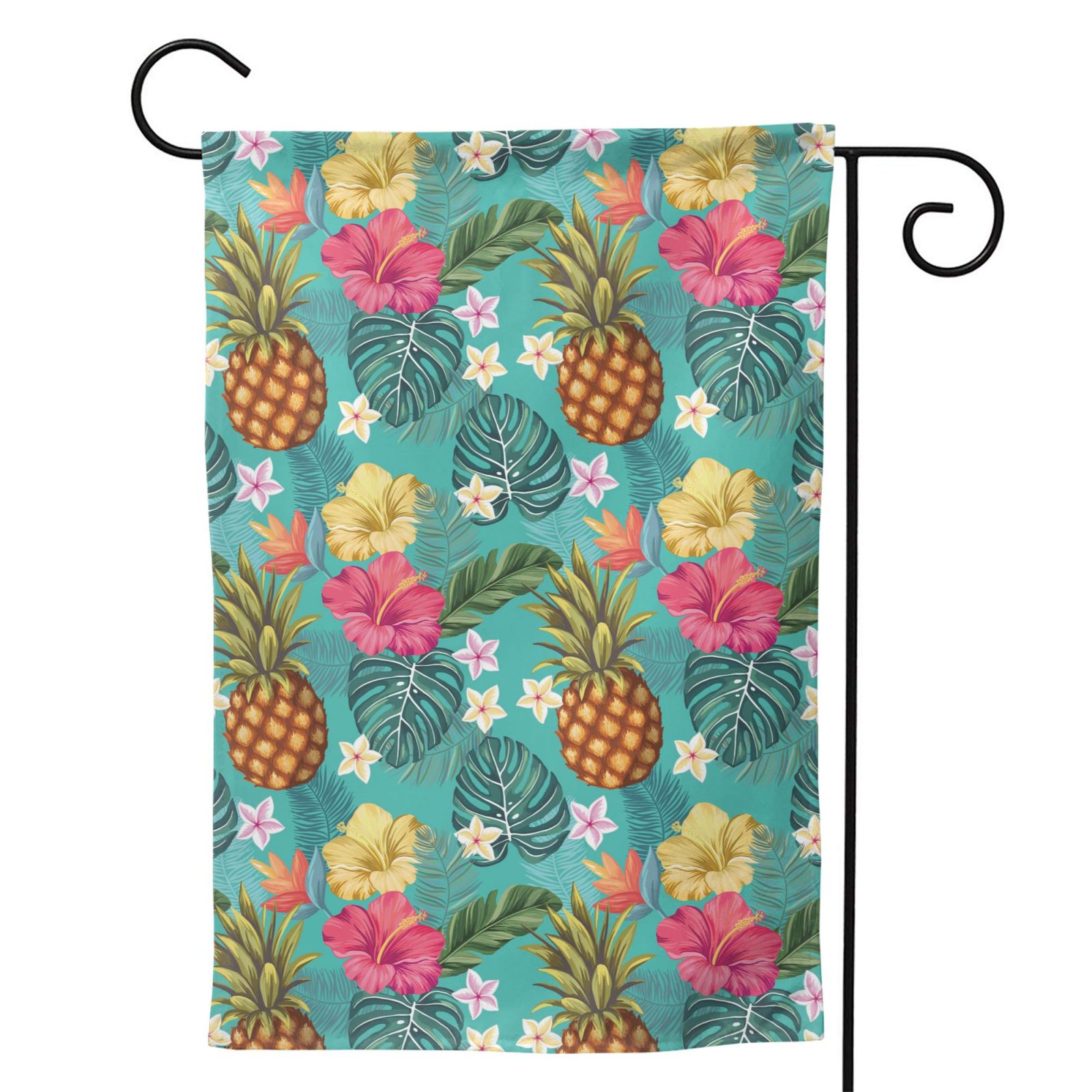 Sigee Pineapple for Live Happy Decorative Small Garden Flag,Double ...