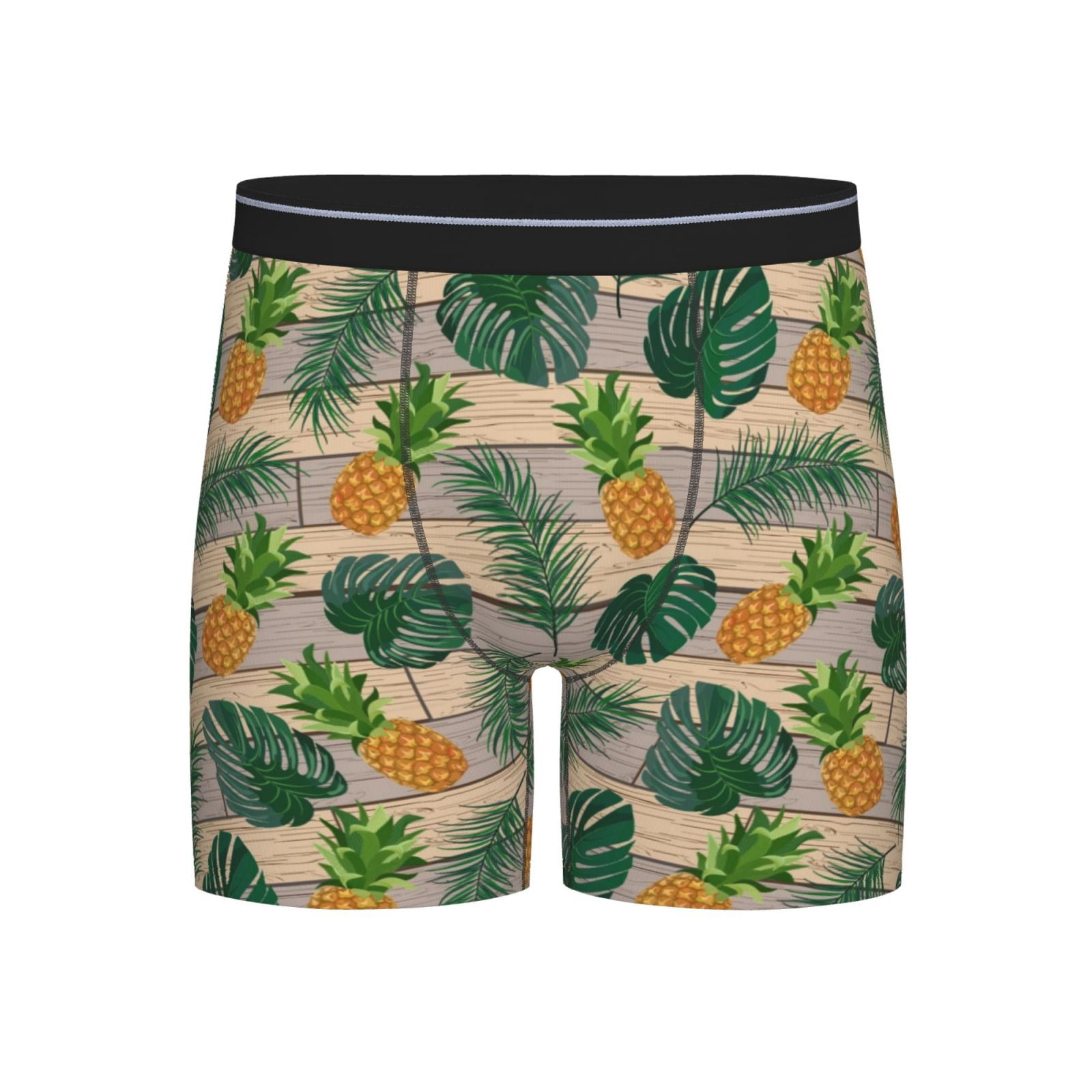 Sigee Pineapples Palm Leaves for Men's Boxer Briefs,Moisture Wicking ...