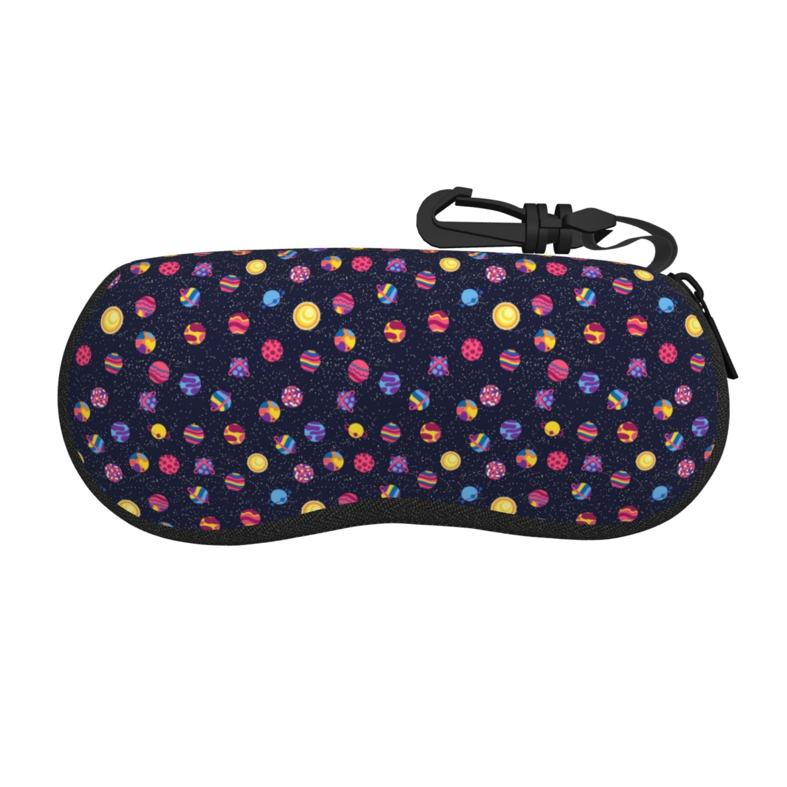 Sigee Planets for Soft Eyeglass Cases for Women and Men Zipper Portable ...