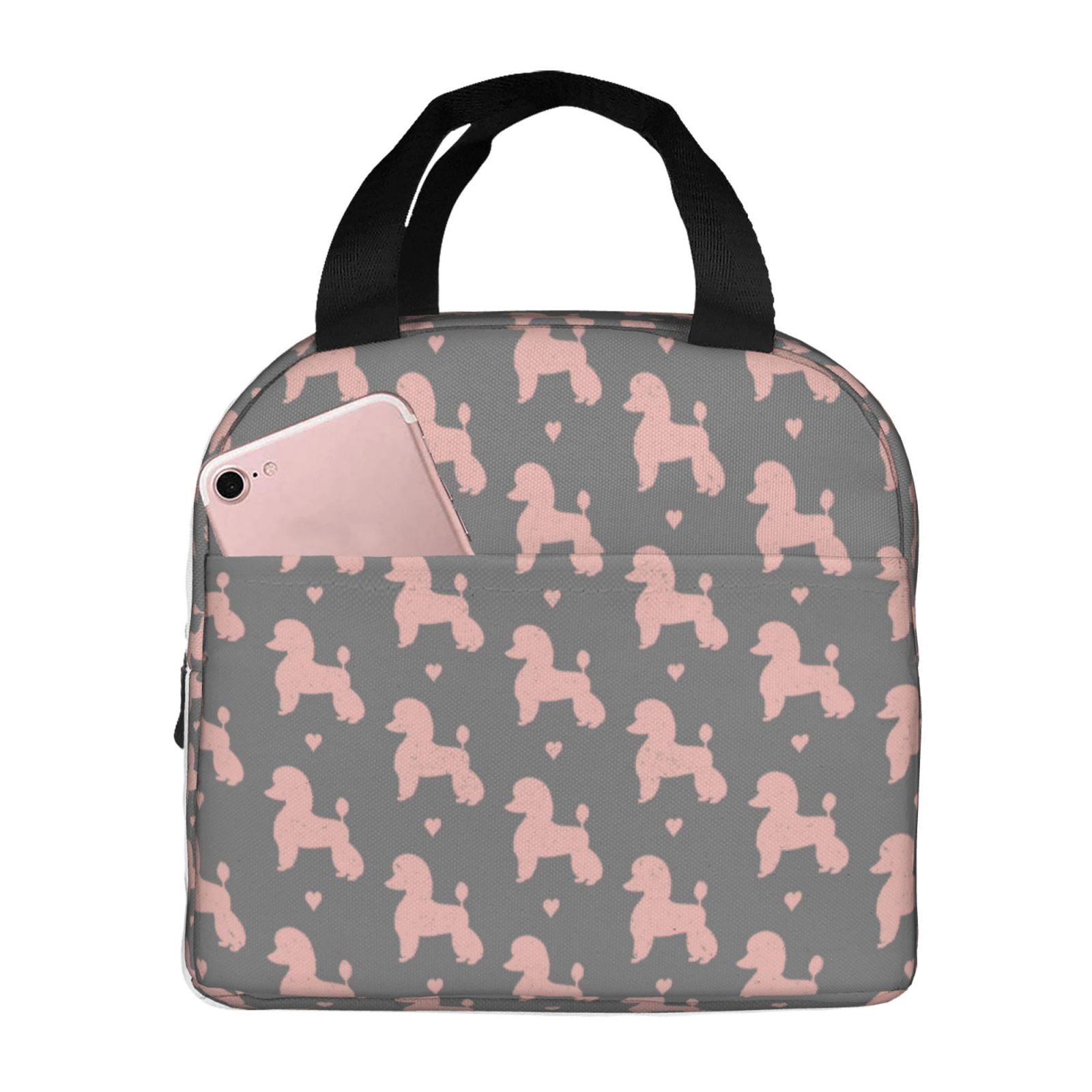 Sigee Poodle Dog for Lunch Bag for Women Men, Reusable Lunch Bag ...