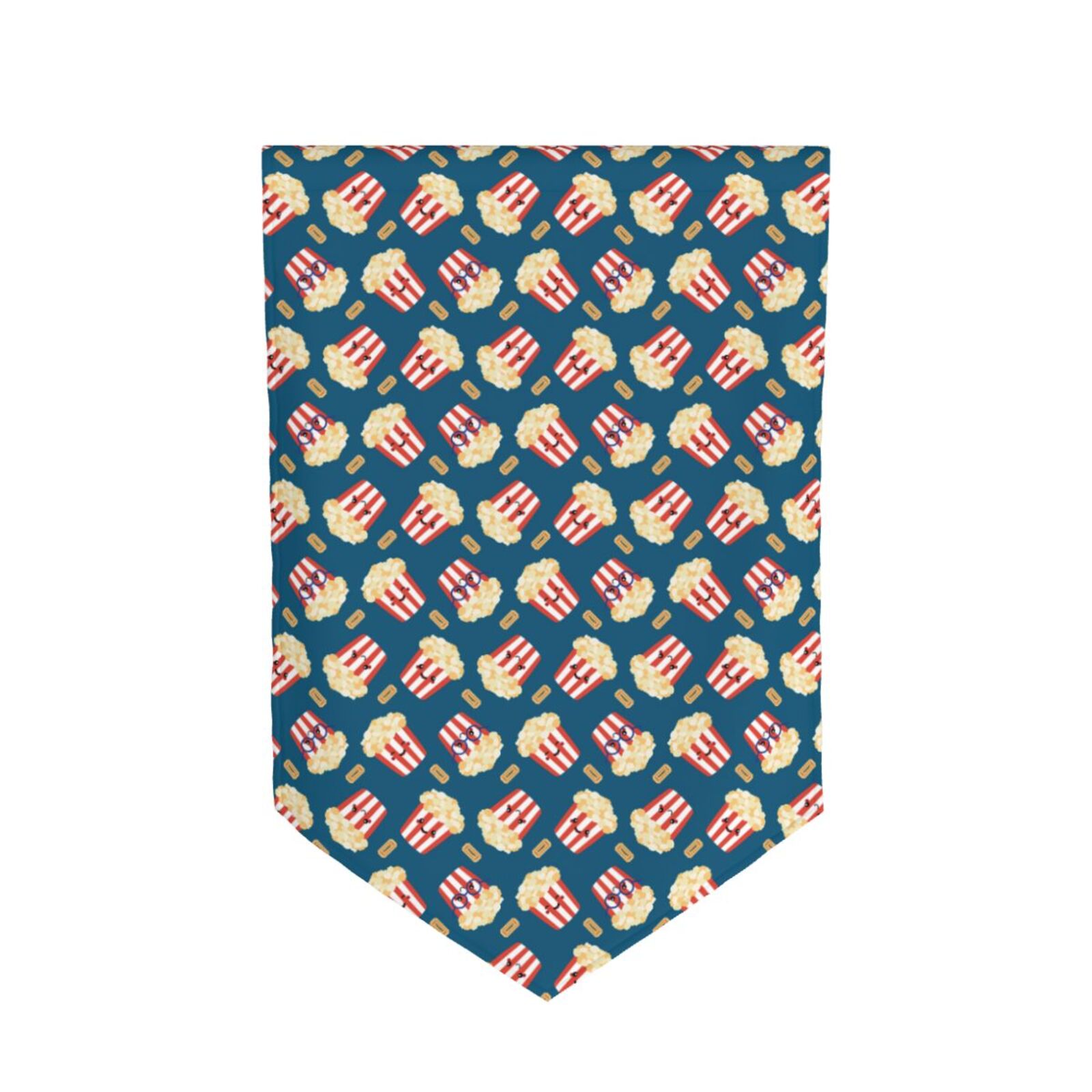 Sigee Popcorn With Glasses Printed Flag12.5 * 18in Outdoor Yard Flags ...