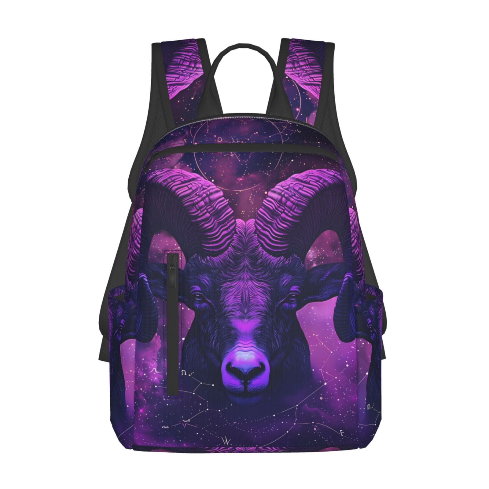 Sigee Purple Starry Sky Antelope for Lightweight Backpack for Hiking ...