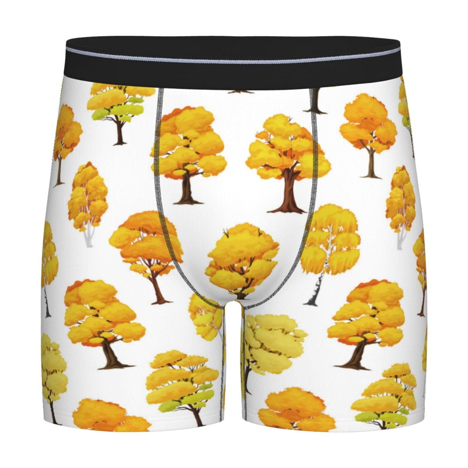 Sigee Qutumn Tree for Men's Boxer Briefs,Moisture Wicking and ...